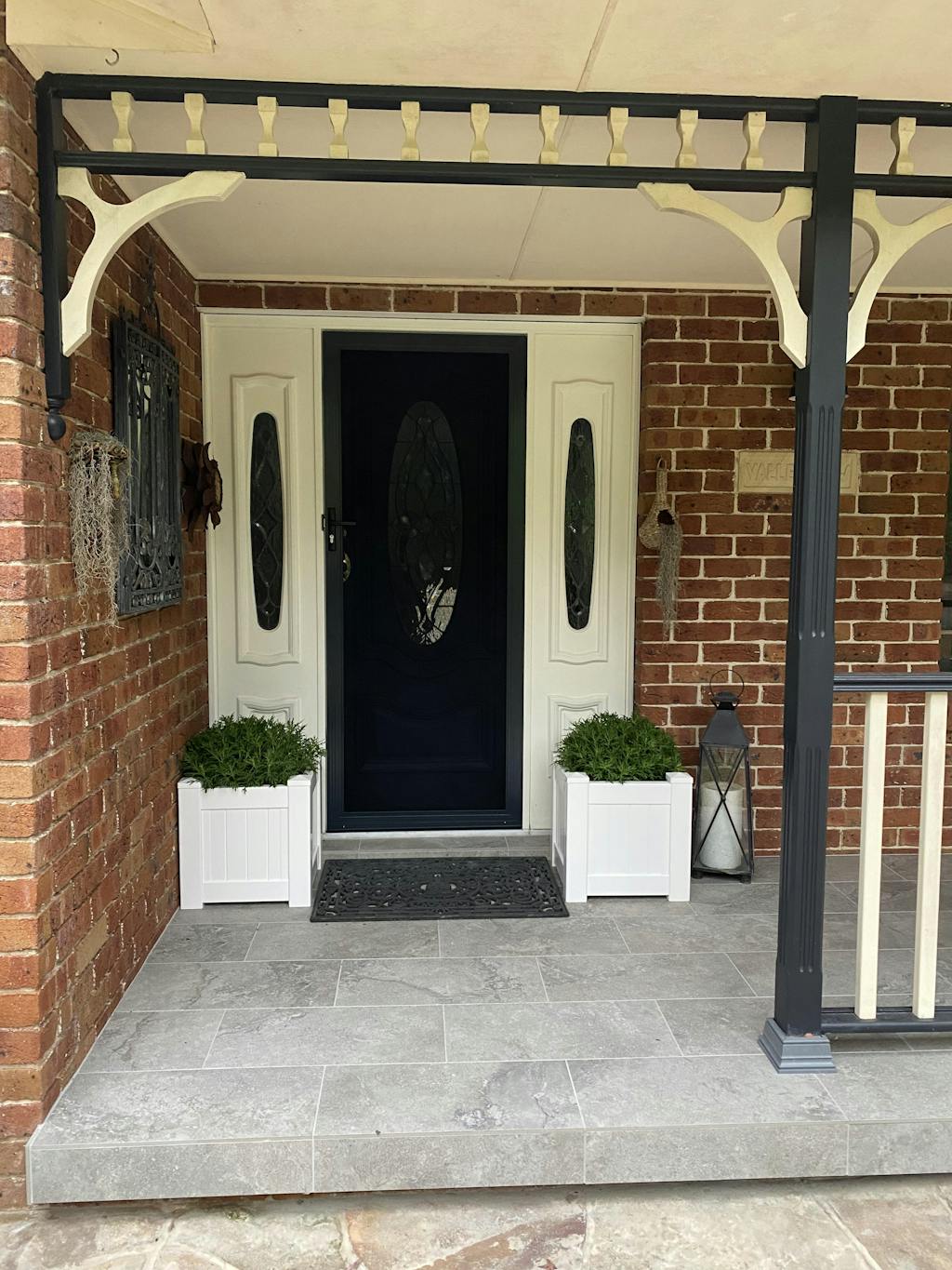 Hamptons Style White PVC Planter Box | Hamptons Home