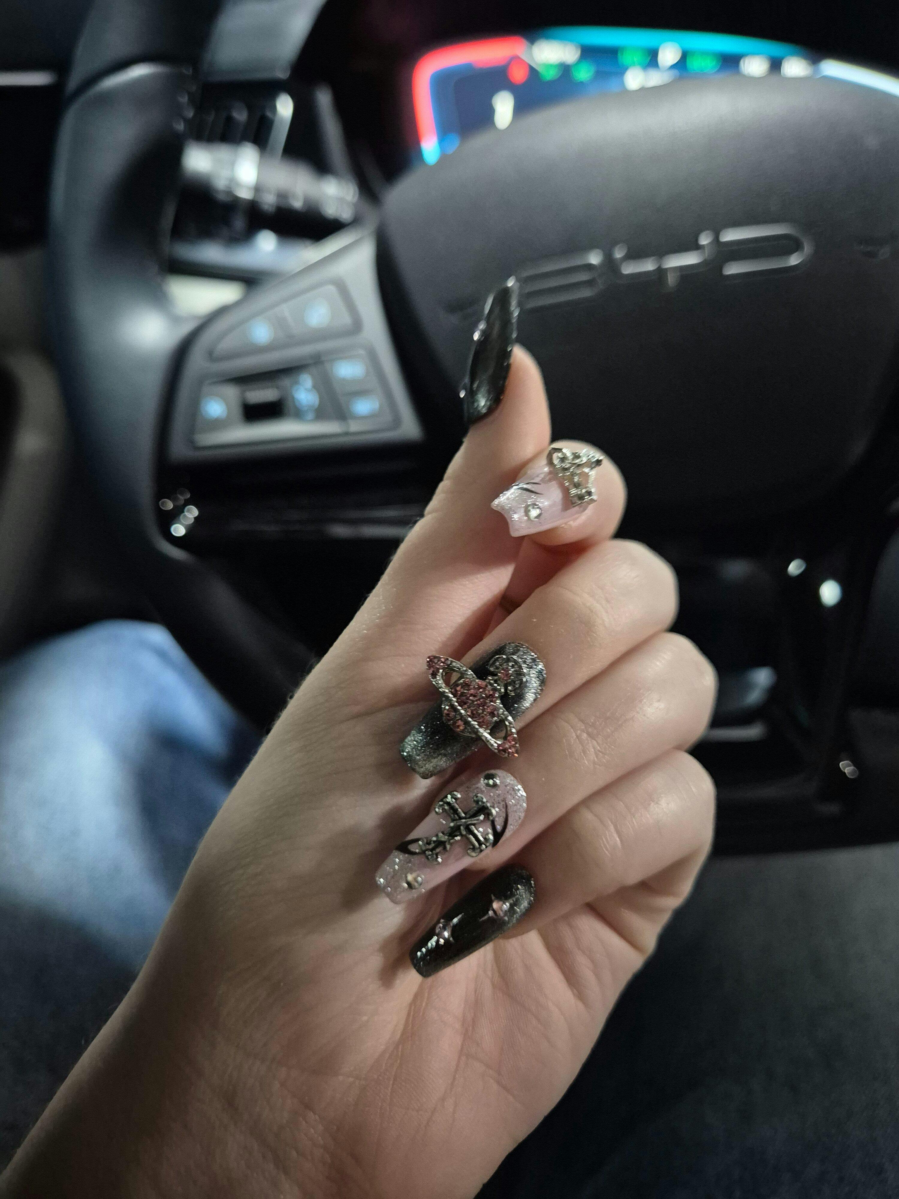 3D Keyboard Cover For Long Nails – hanakoko