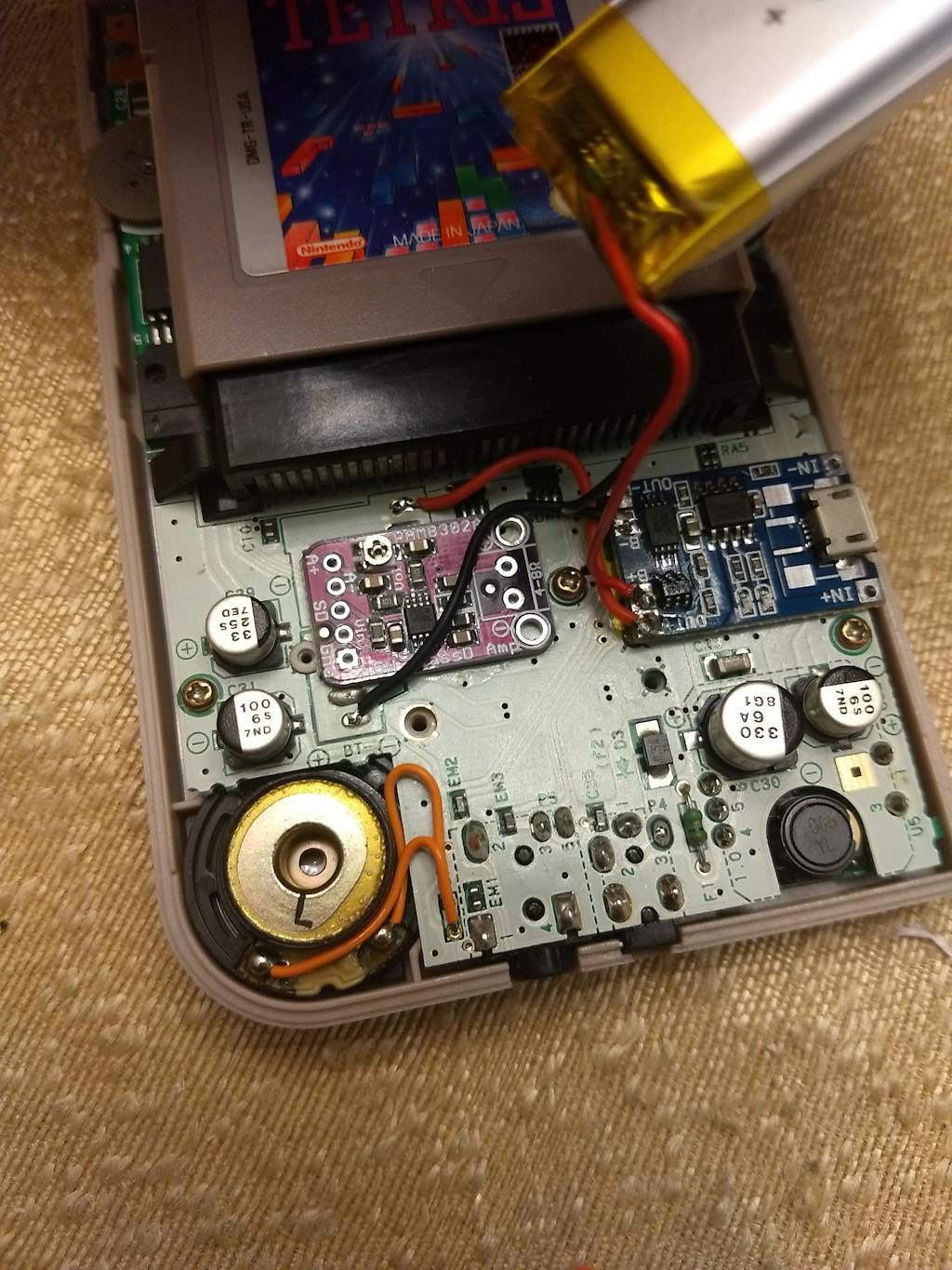 Game Boy Amp PAM8302A, PAM8403 | Audio Amplifier - Hand Held Legend