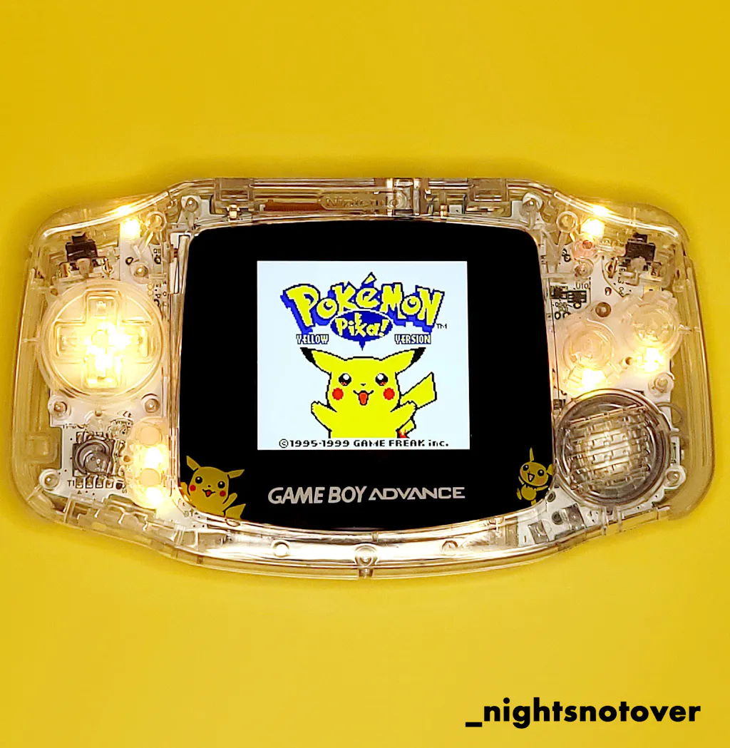 RetroGlow for Game Boy Color | RGB LED Flex Board | Hand Held Legend