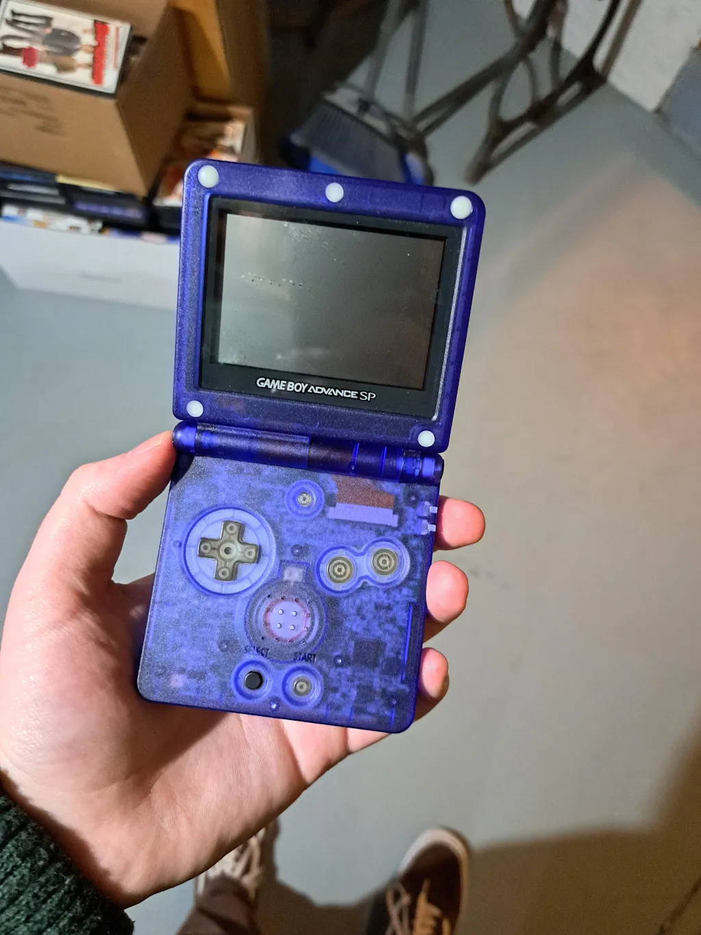 Game Boy Advance SP Shell | IPS Modified | Hand Held Legend
