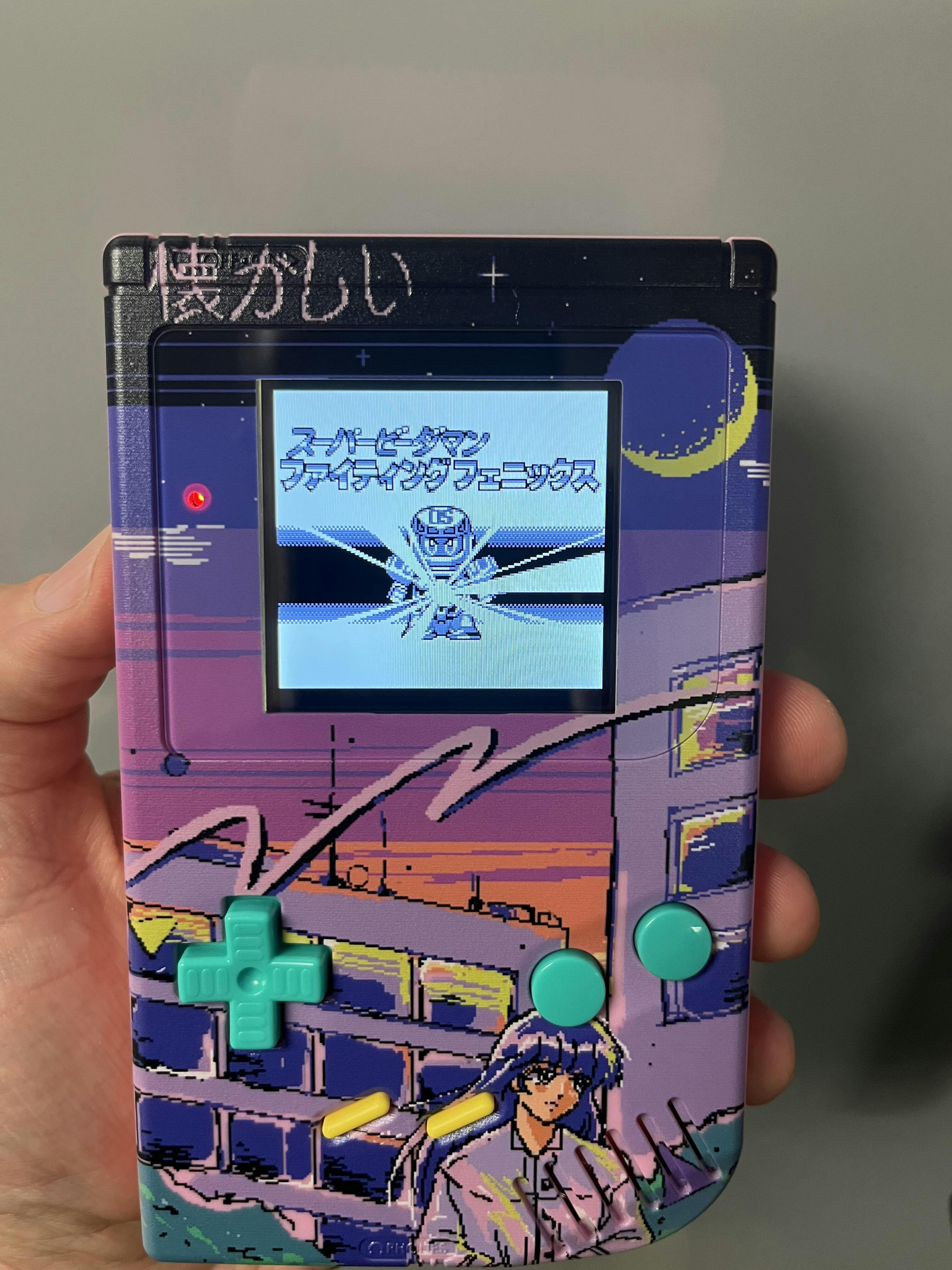 Game Boy DMG IPS LCD V5 with OSD | Backlight & Front PCB | Hand Held Legend