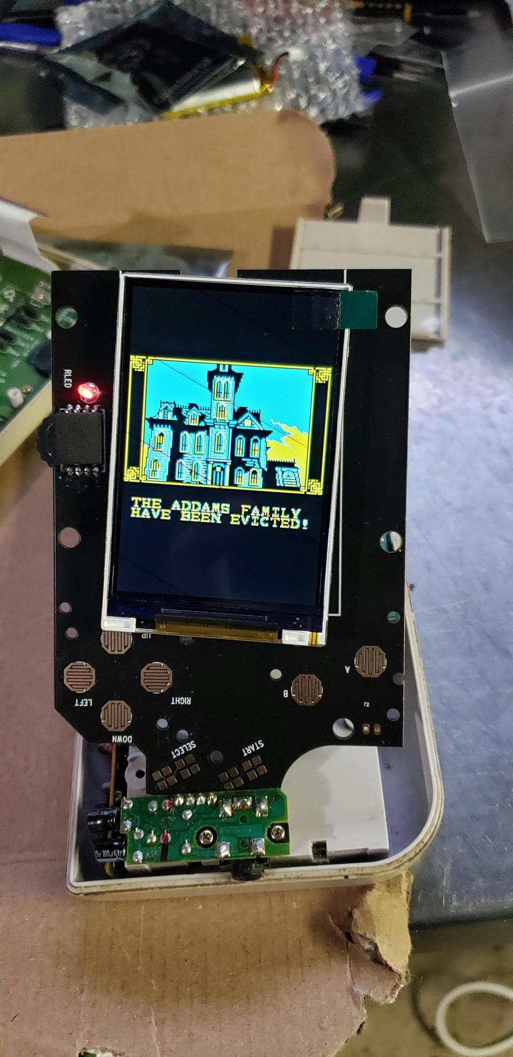 Game Boy DMG IPS LCD V5 with OSD | Backlight & Front PCB | Hand Held Legend