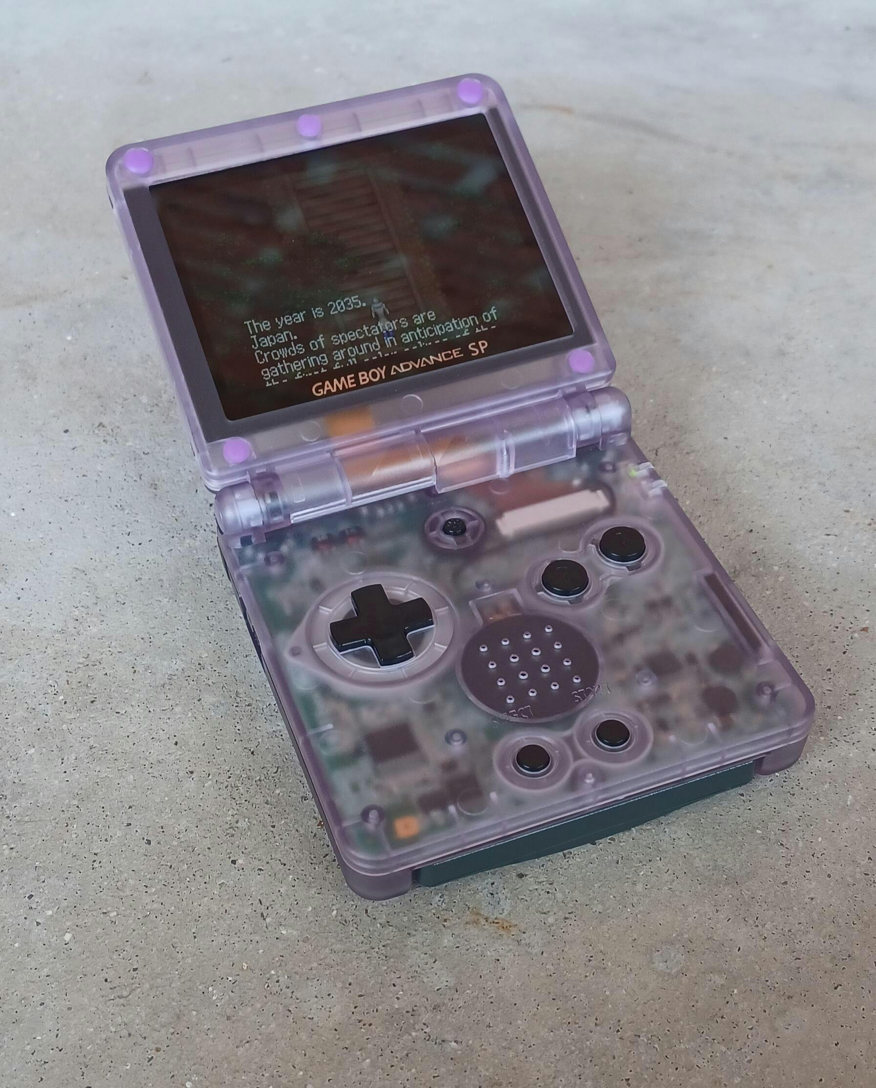 Game Boy Advance SP Shell | IPS Modified | Hand Held Legend