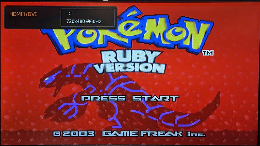 Game Boy Advance SP HDMI Converter | Hand Held Legend