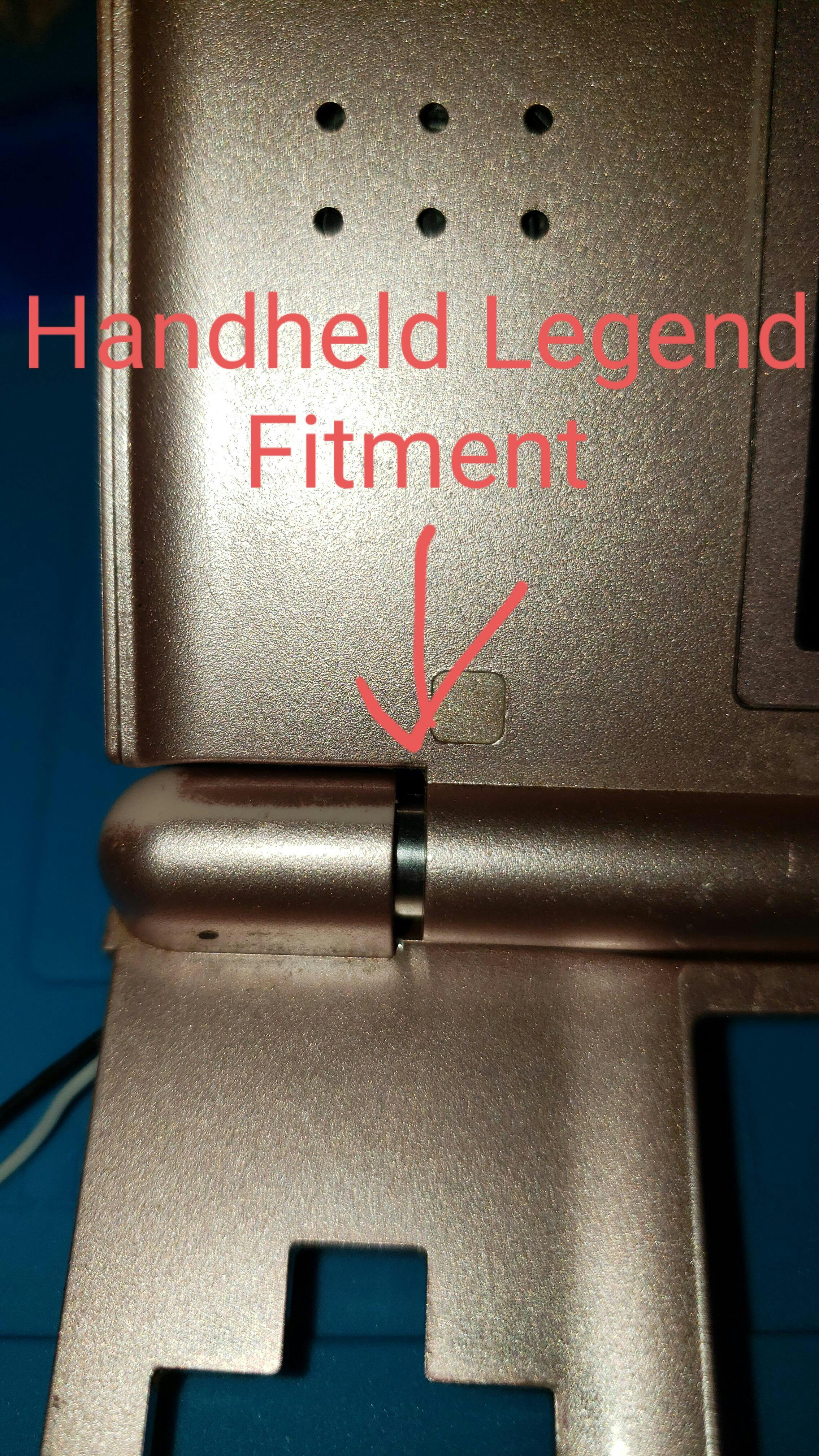 Nintendo Ds Lite Hinge Replacement 2x Hand Held Legend