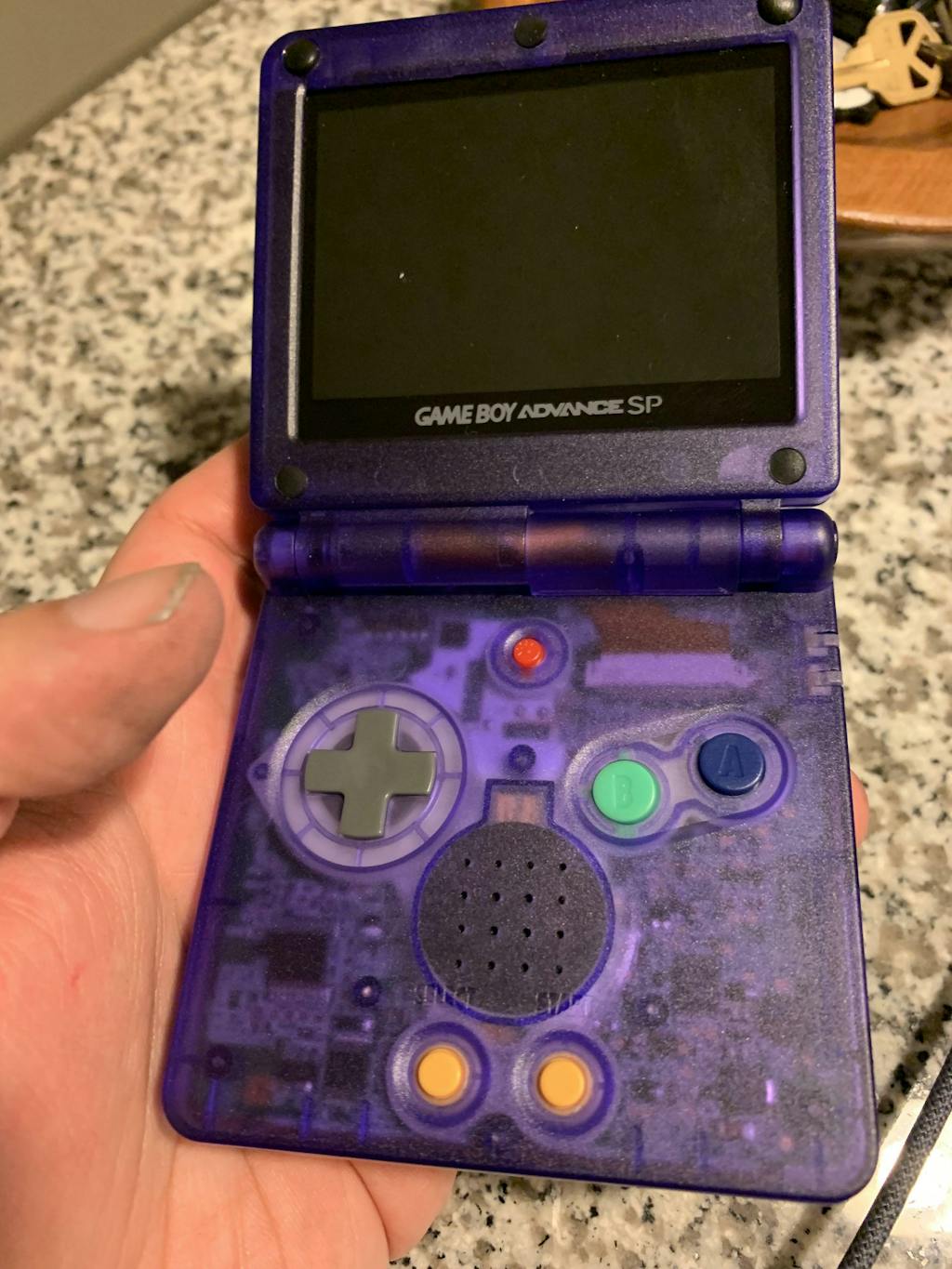 Game Boy Advance SP Buttons | Hand Held Legend