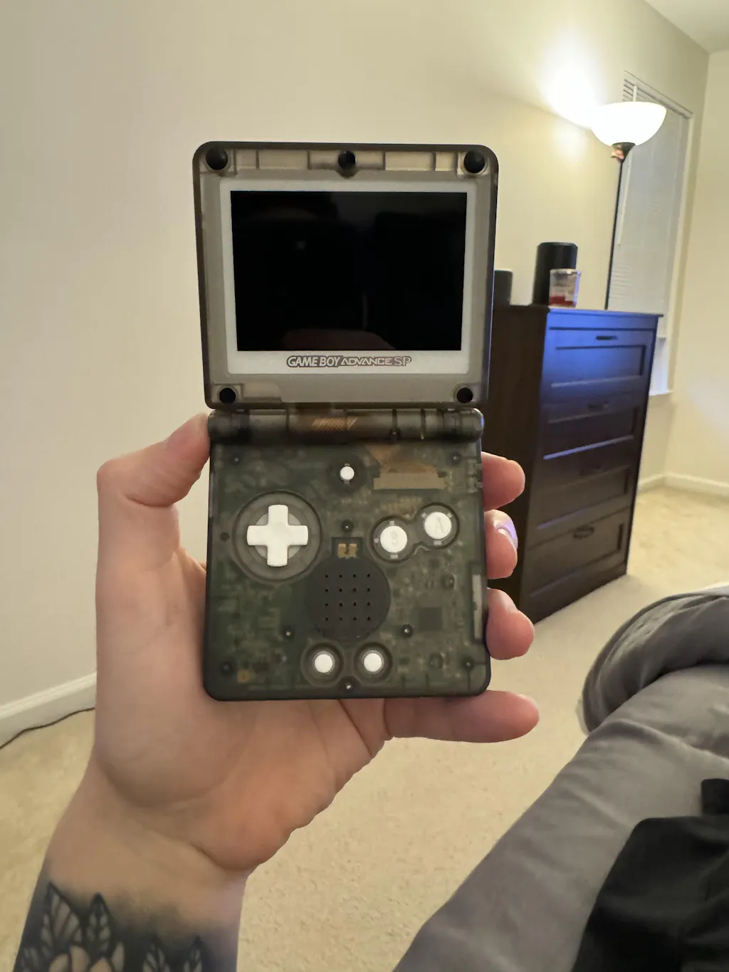 Game Boy Advance SP Shell | IPS Modified | Hand Held Legend
