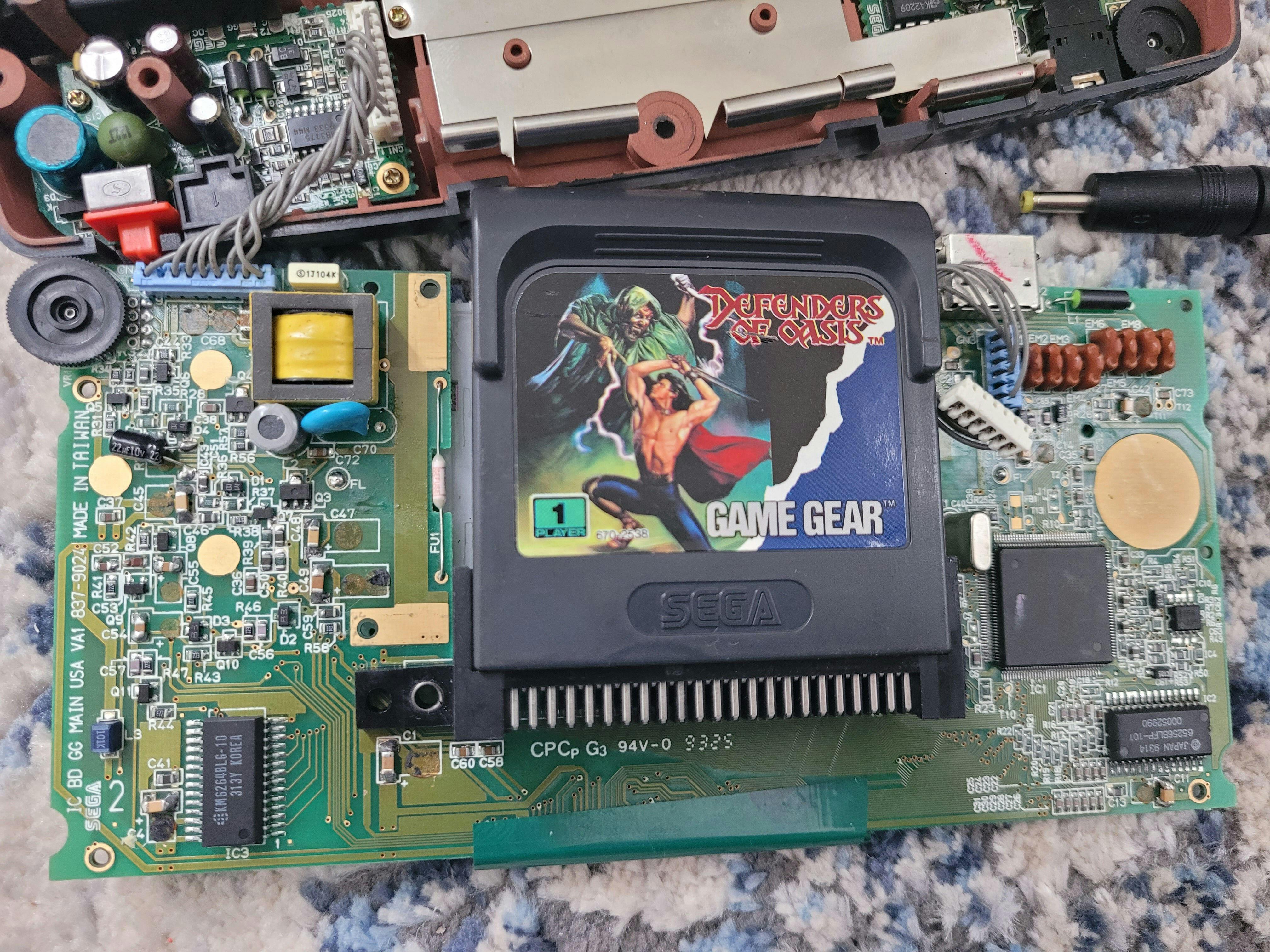 Game Gear Capacitor Kit | All Versions | Hand Held Legend