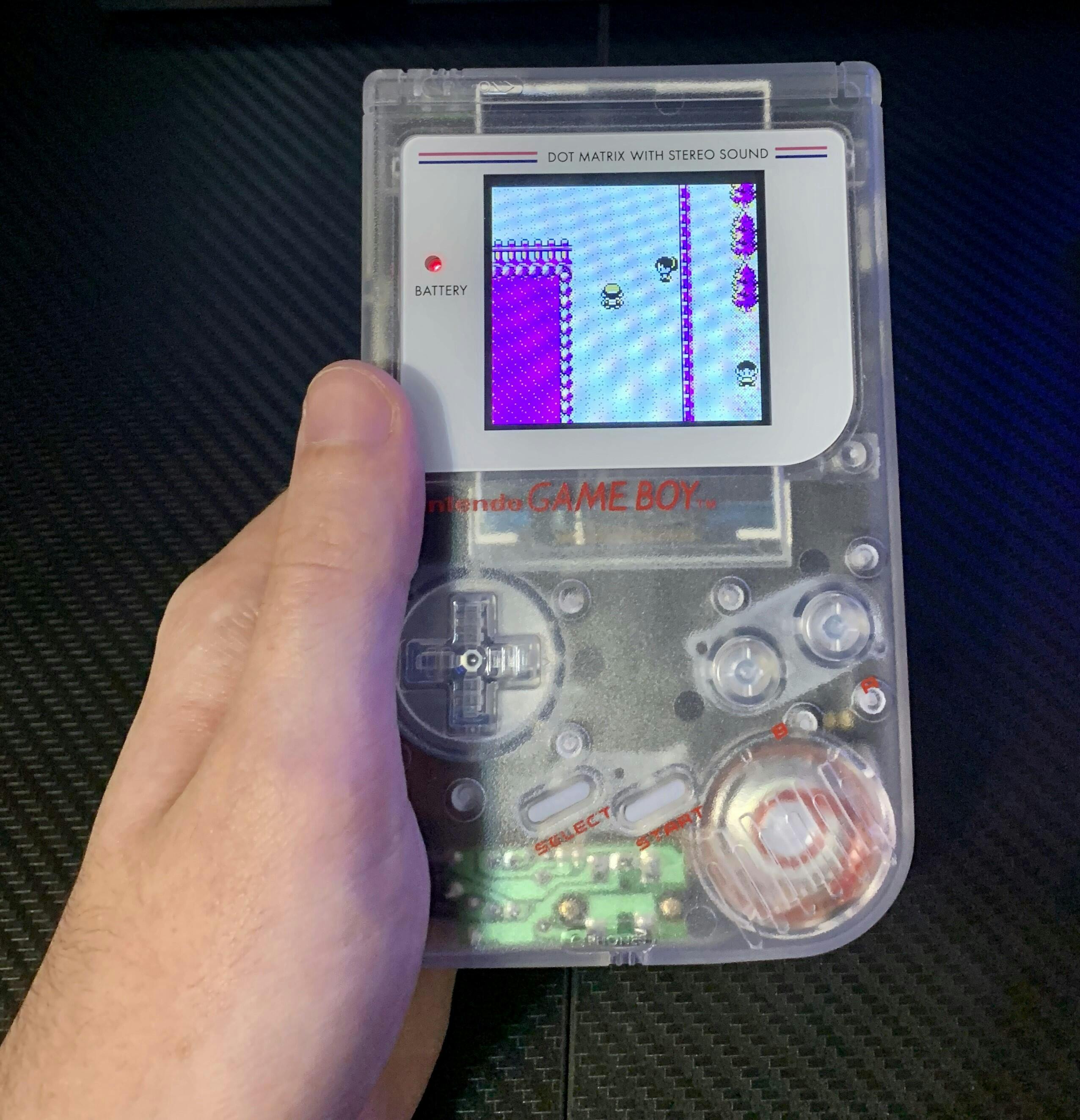 Game Boy DMG IPS LCD V5 with OSD | Backlight & Front PCB | Hand Held Legend