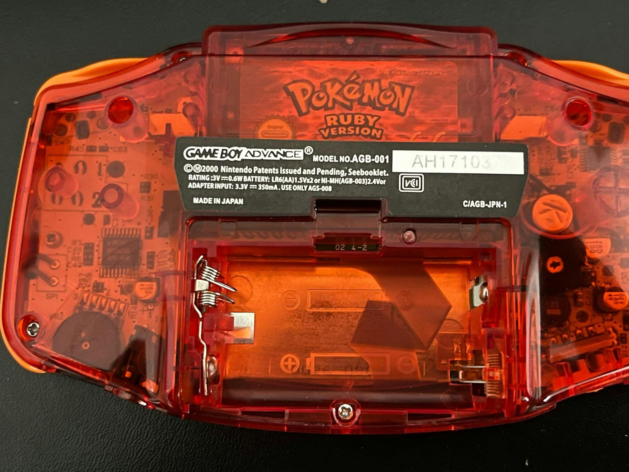 CleanJuice Game Boy Advance Rechargeable Battery Pack | RetroSix – Hand ...