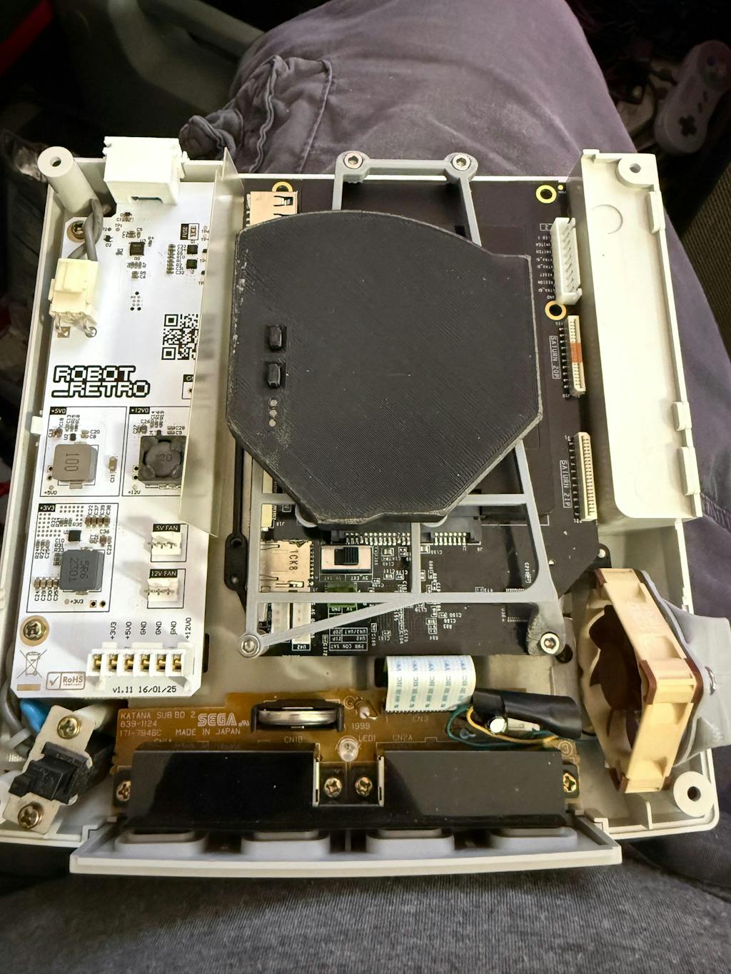 Dreamcast Replacement Power Supply USBC Type C Mod - Robot_Retro