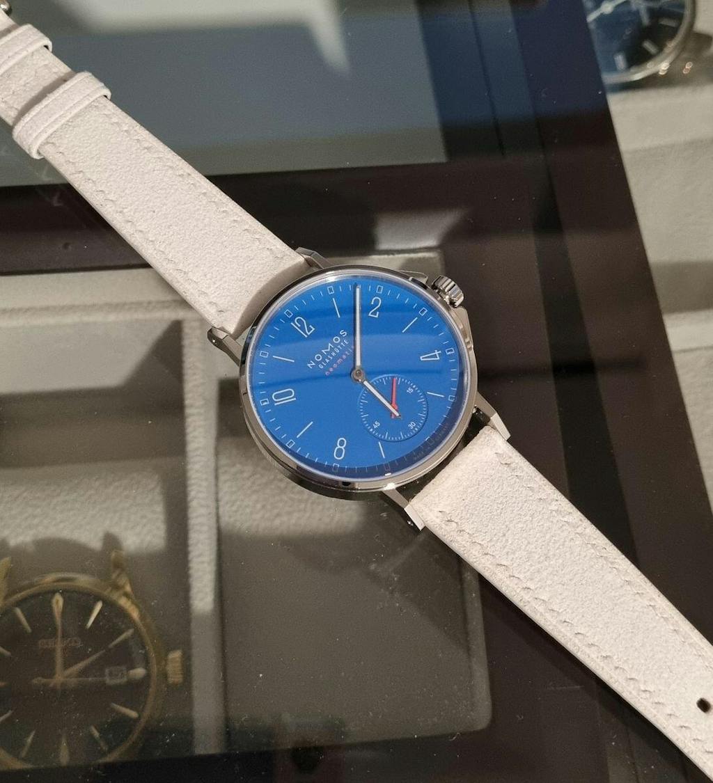 White Alcantara Watch Strap | Handdn - Bespoke Watchstraps