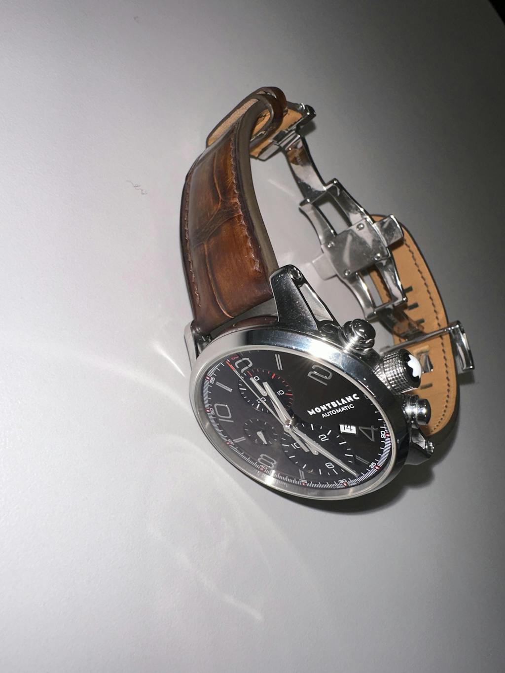 Patina Brown Alligator Leather Watch Strap | Handdn - Bespoke Watchstraps