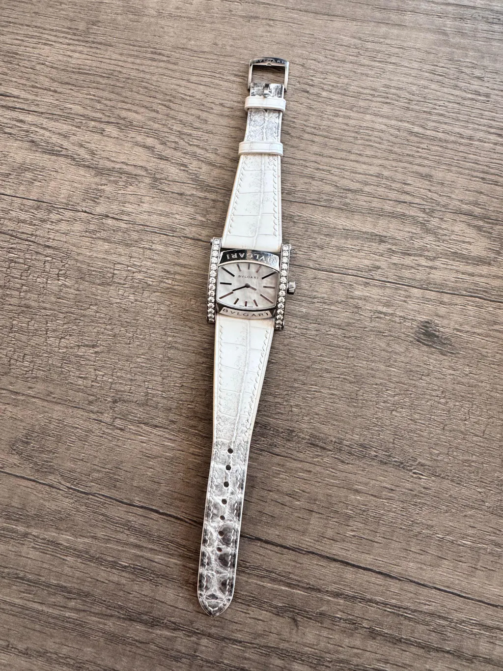 Himalayan Alligator Leather Watch Strap - Unique Color | Handdn ...