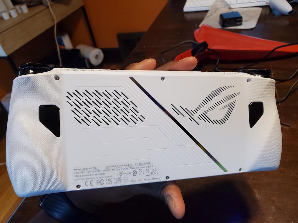 1 Pair of Flat Back Buttons for ROG Ally, with Better Gaming Experienc