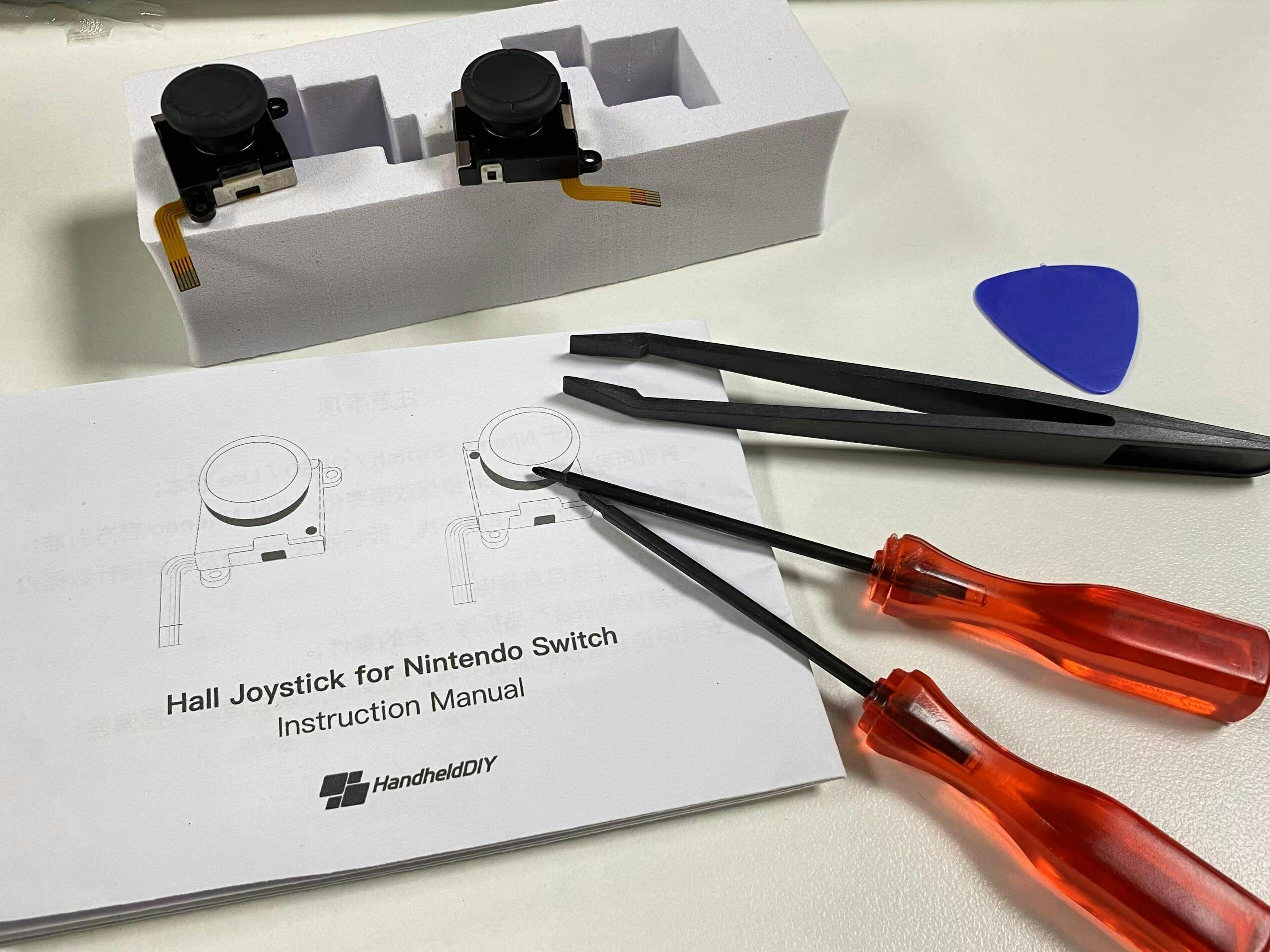 World's 1st TMR Hall Joystick for Nintendo Switch /Oled /Lite, with To