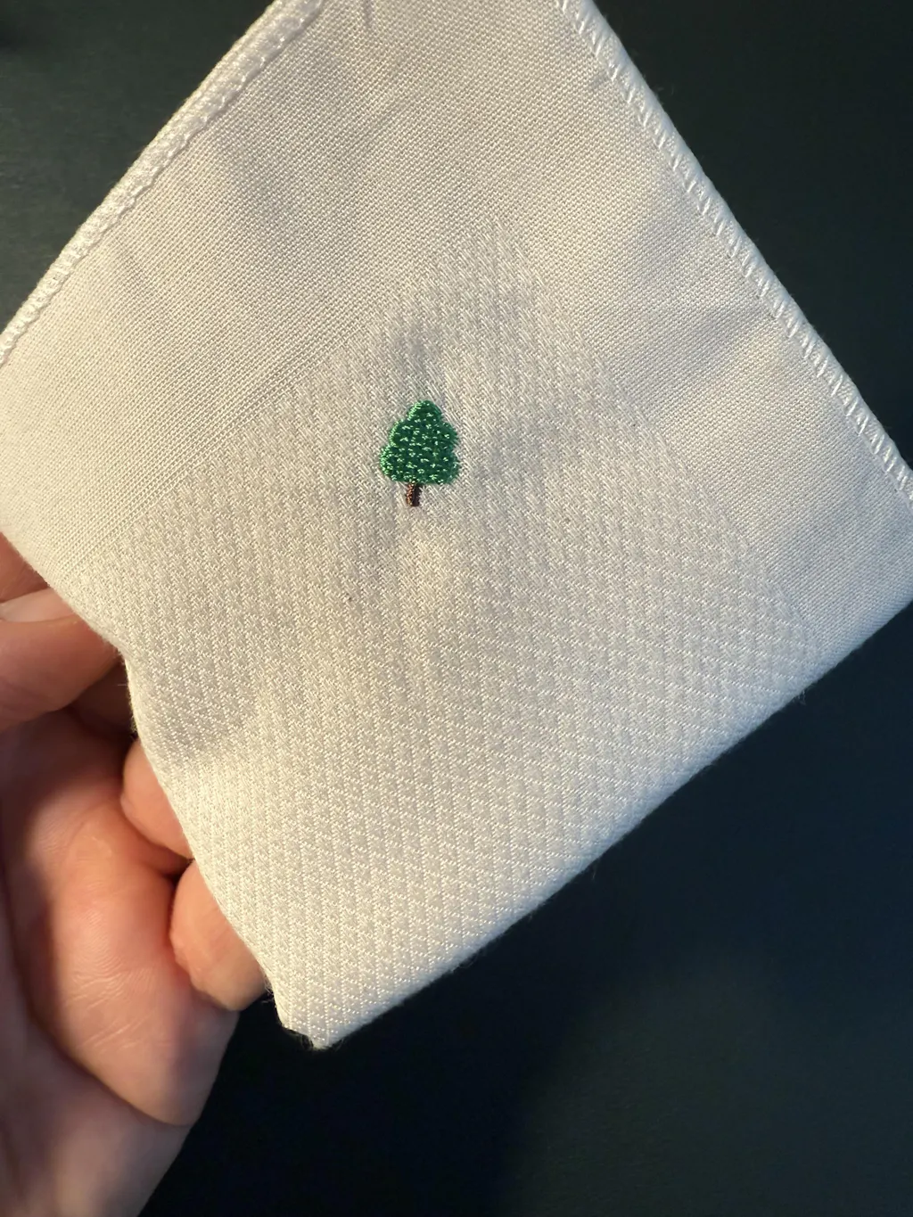 Organic Cotton Handkerchief ️ Heart Embroidery, Soft & Sustainable ...