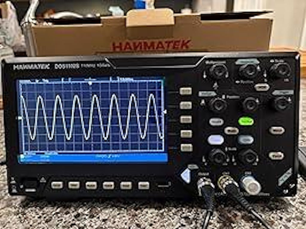 HANMATEK® DOS1102S 110 MHz Benchtop Oscilloscope Precision — Hanmatek