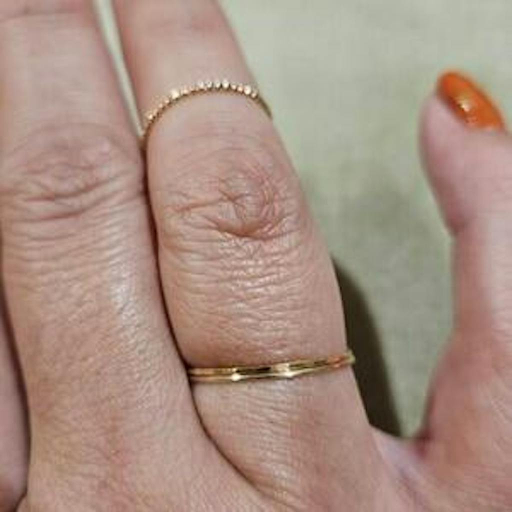 Twist Set of 3 Stacking Rings, 14K Gold Fill – Hannah Naomi Jewelry