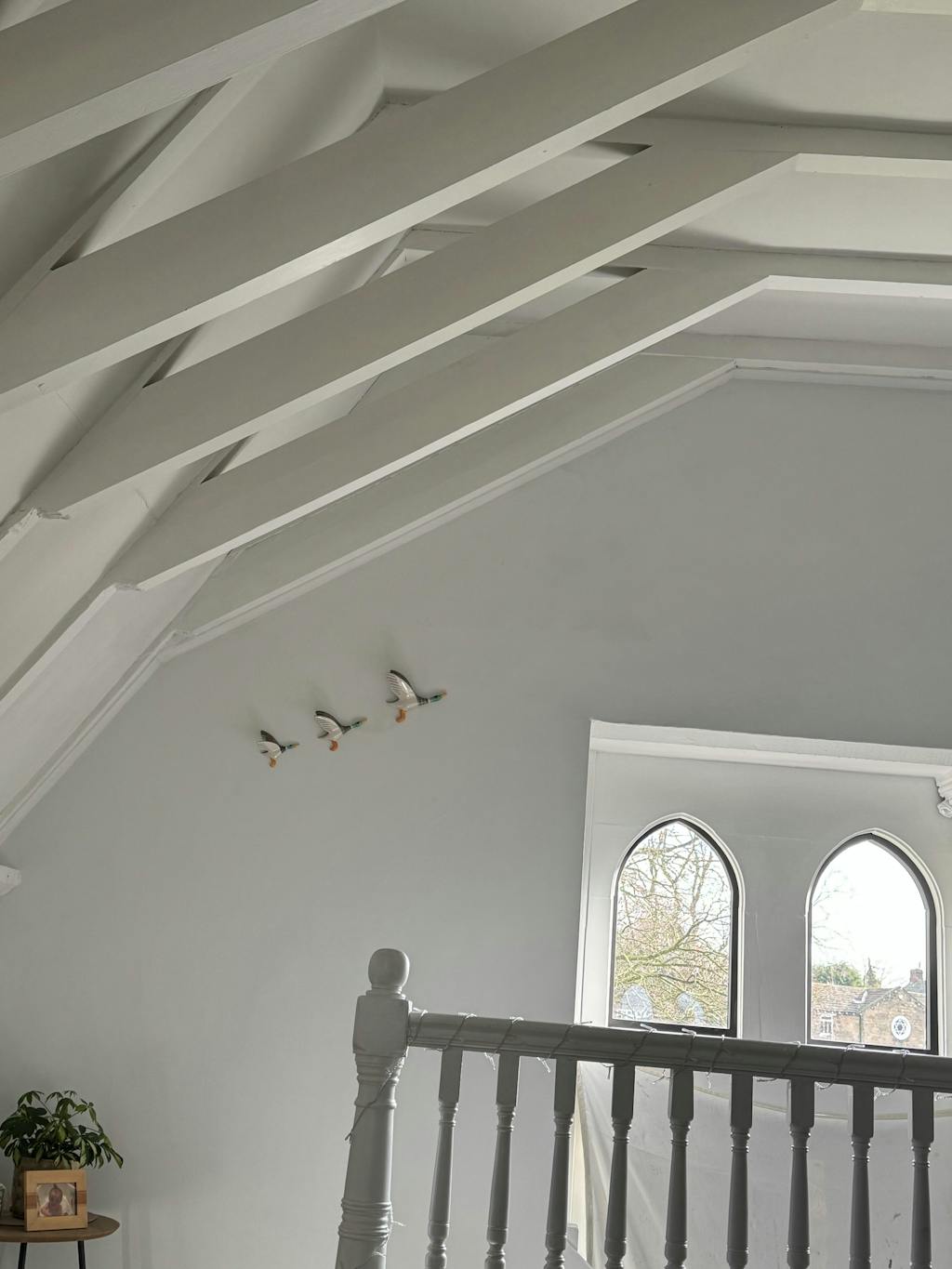 Flying Duck Ceramic Wall Art Trio, handmade wall ducks | Hannah Turner