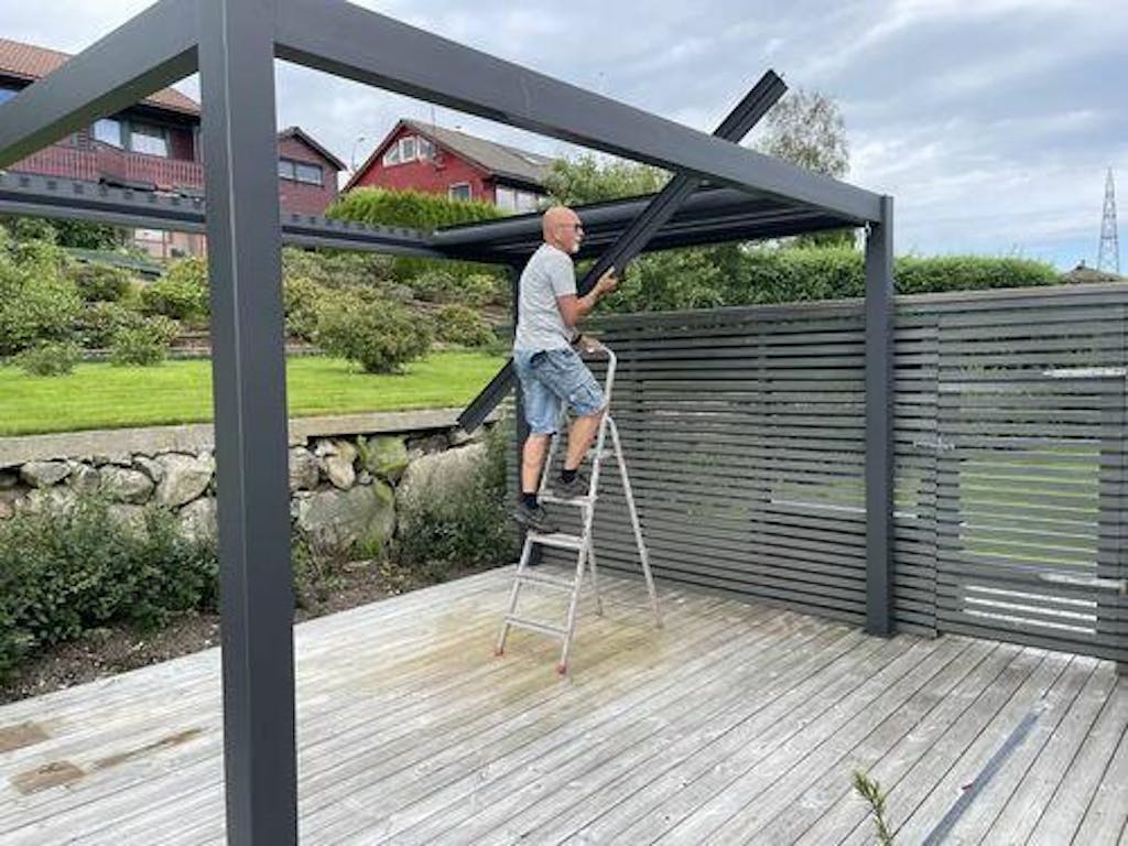 Aluminum Pergola Kit: Buy Online – Hansø Home