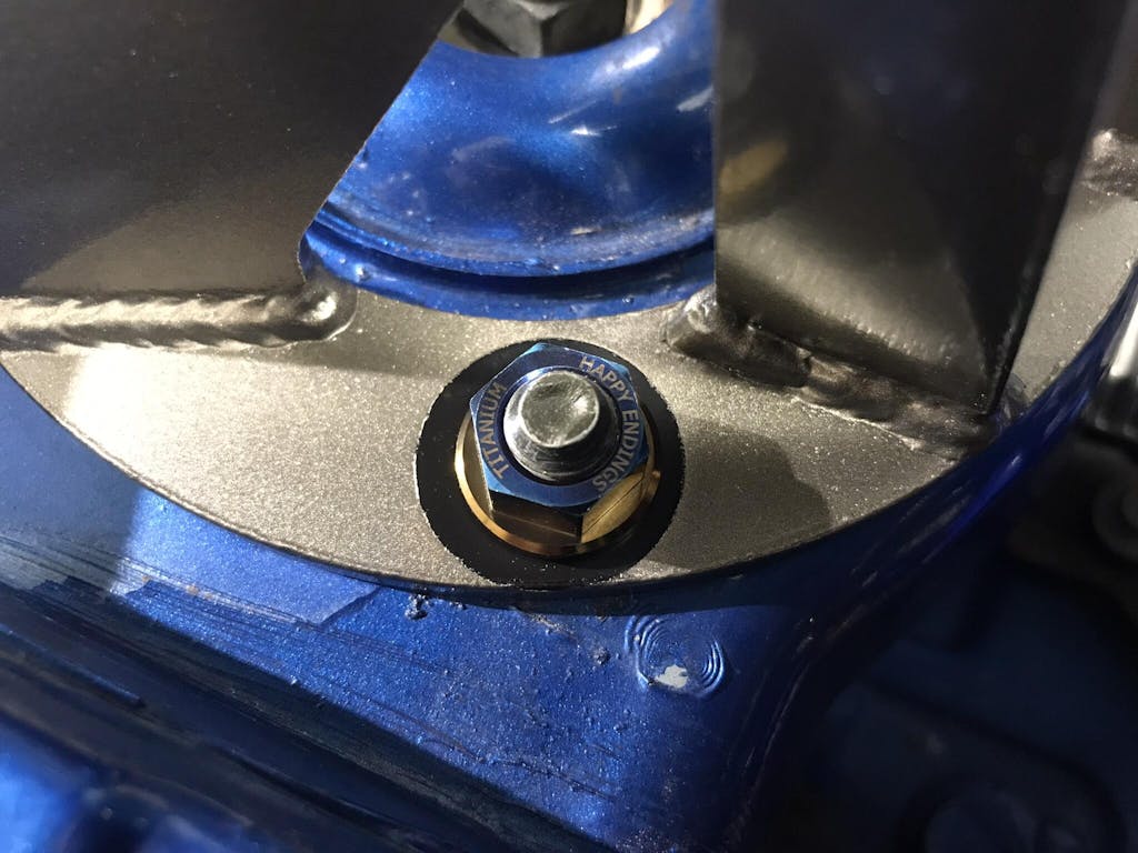 Titanium - Strut Tower Nut Kit – Happy Endings