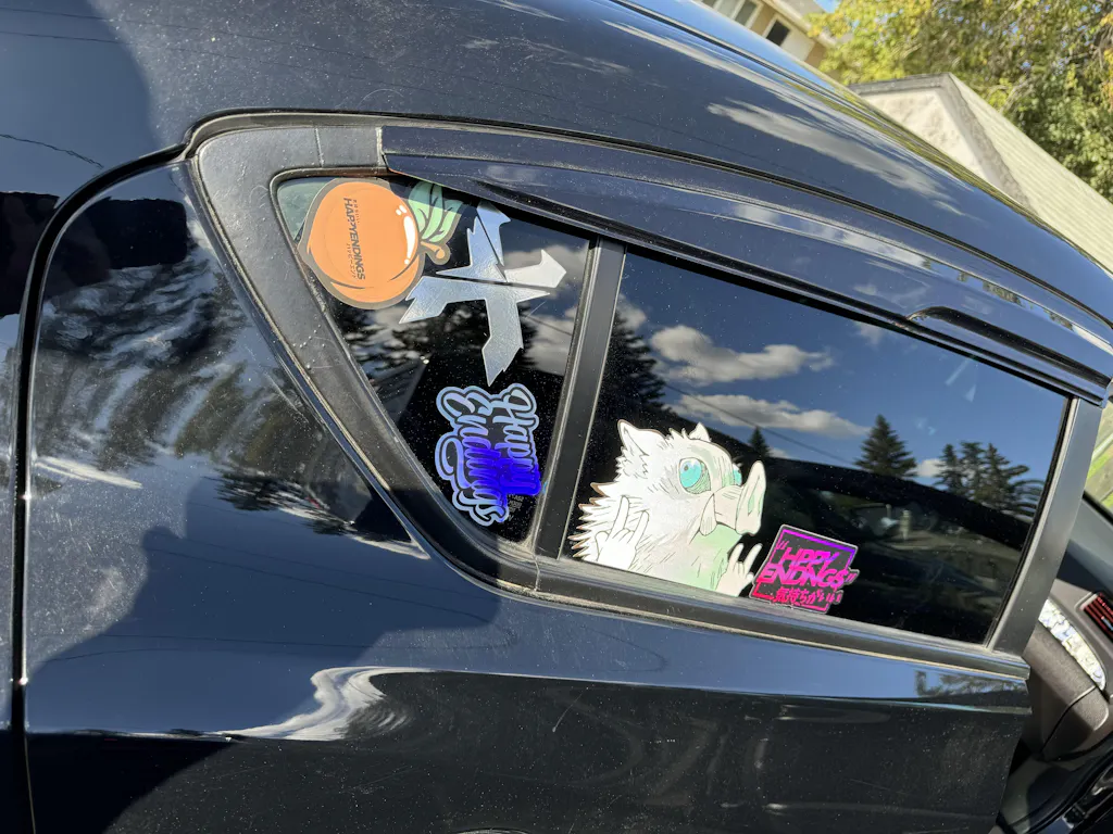 Sticker - Headlights – Happy Endings