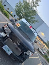 Happy Endings Windshield Banner | Rising Sun | Car Decal