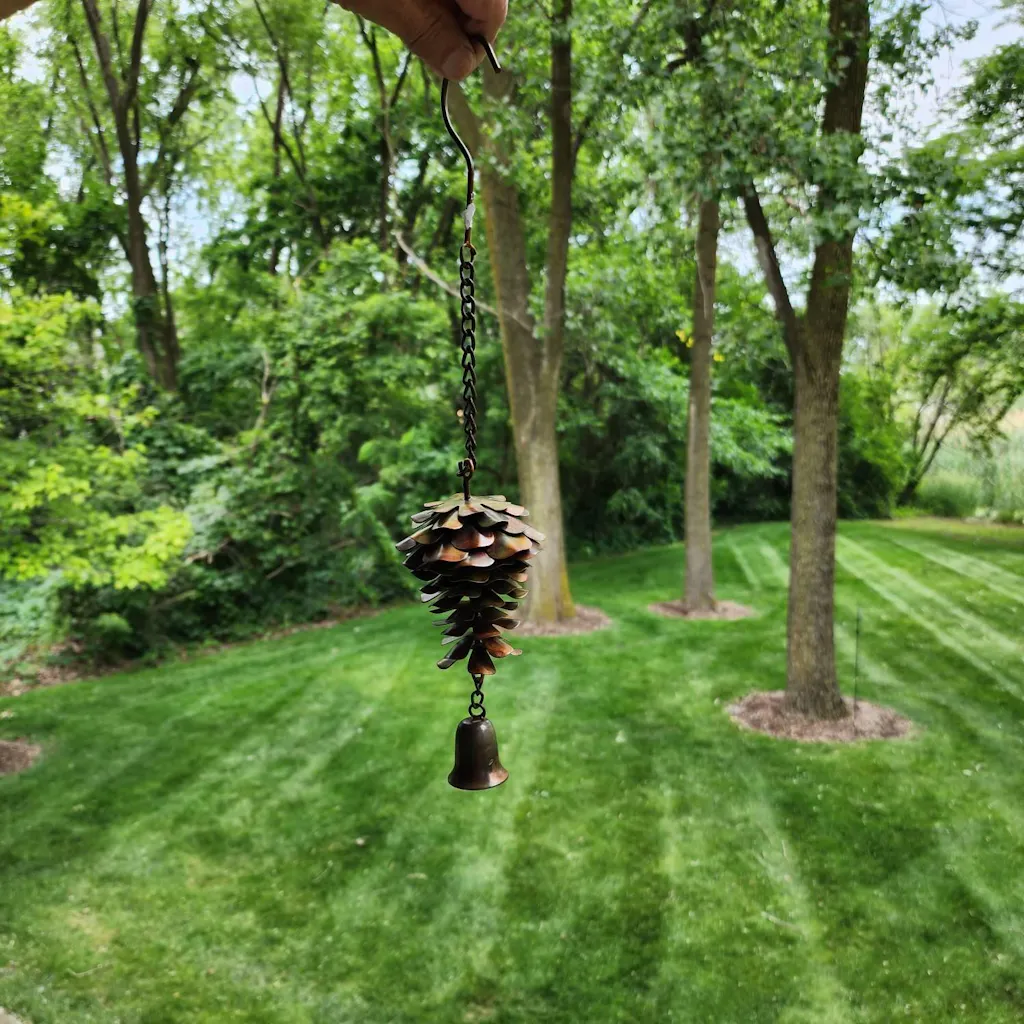 Bell Ornament - Pine Cone – Happy Gardens