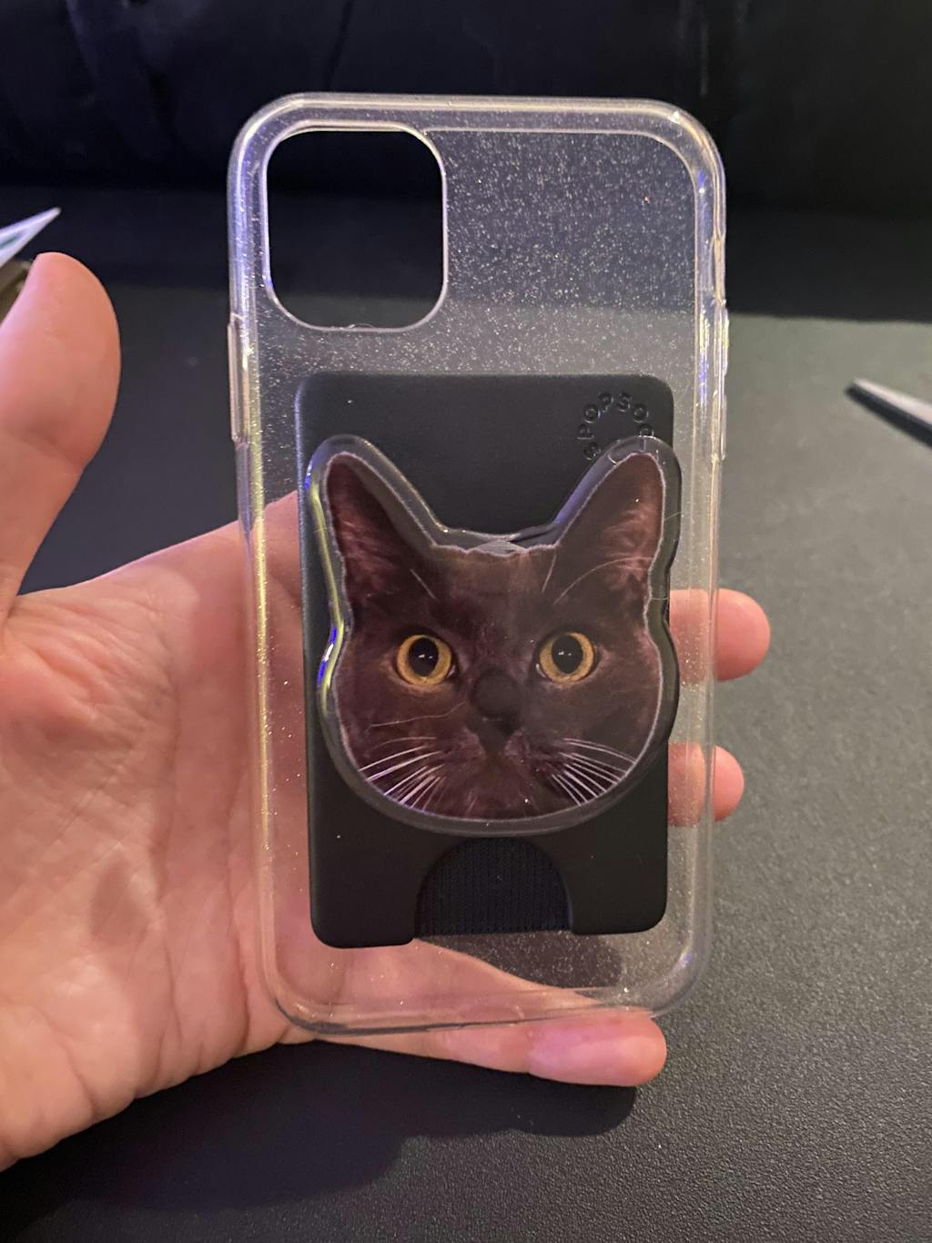Custom Pet Portrait Phone Holder – Happy & Polly