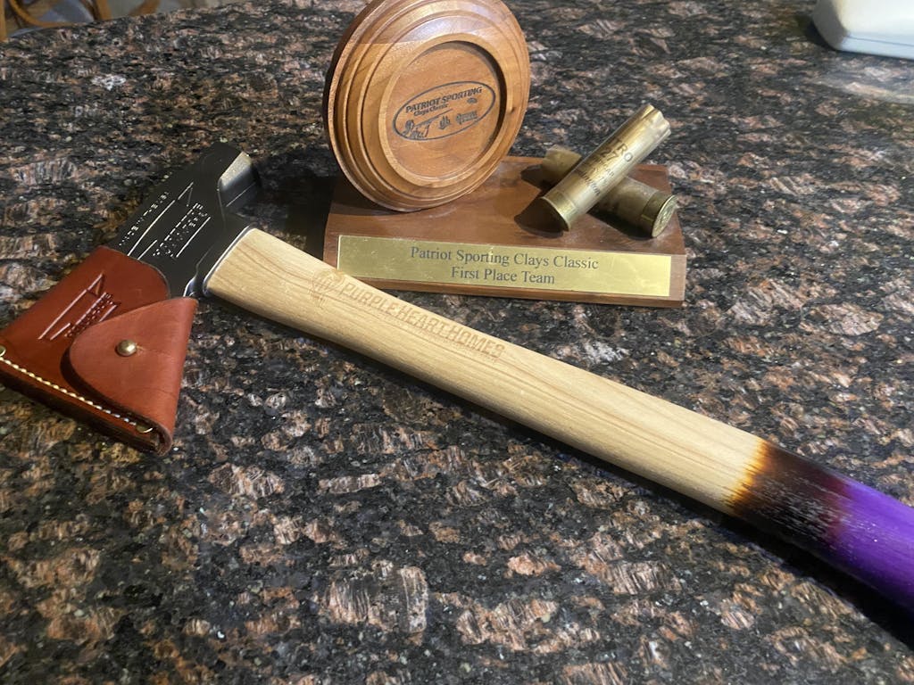 Purple Heart Homes Axes - Custom Axes for Veterans | Hardcore Hammers