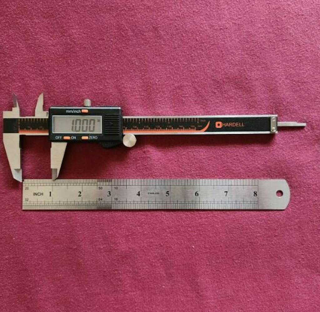 Professional 6-Inch Stainless Steel Measurement Caliper – Hardell