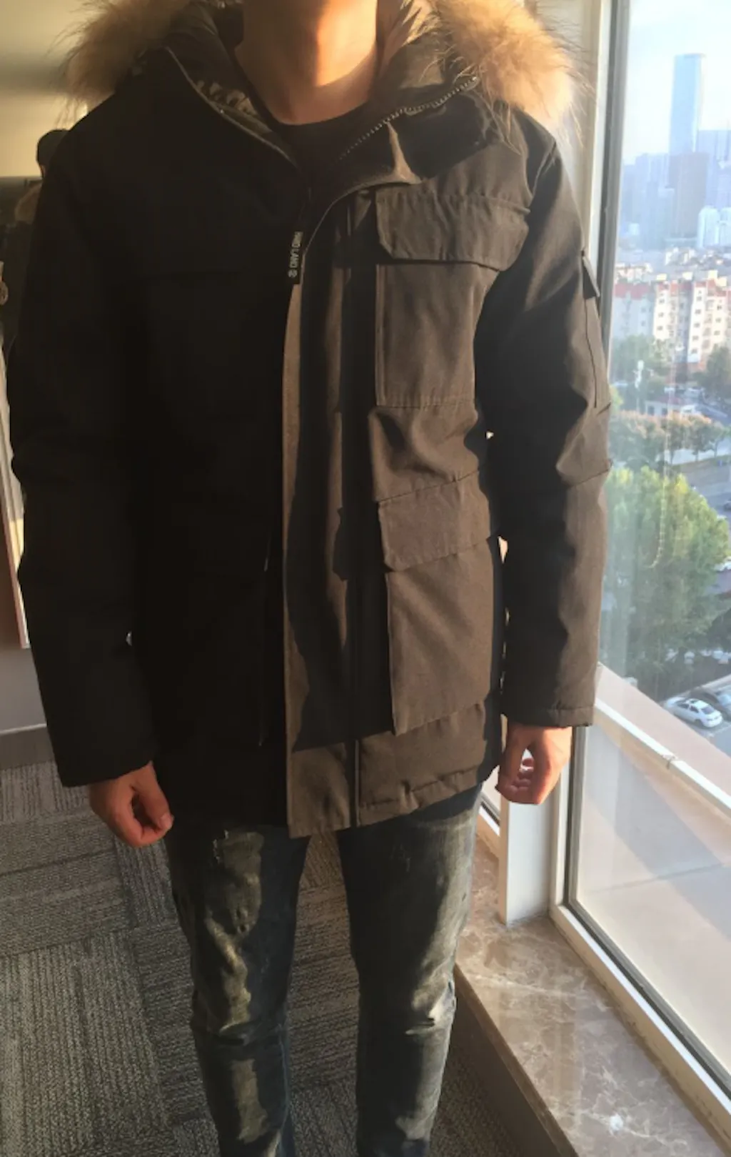 Men's Goose Down Jacket Parka | Goose Down Coat | Hardland Goose Down ...