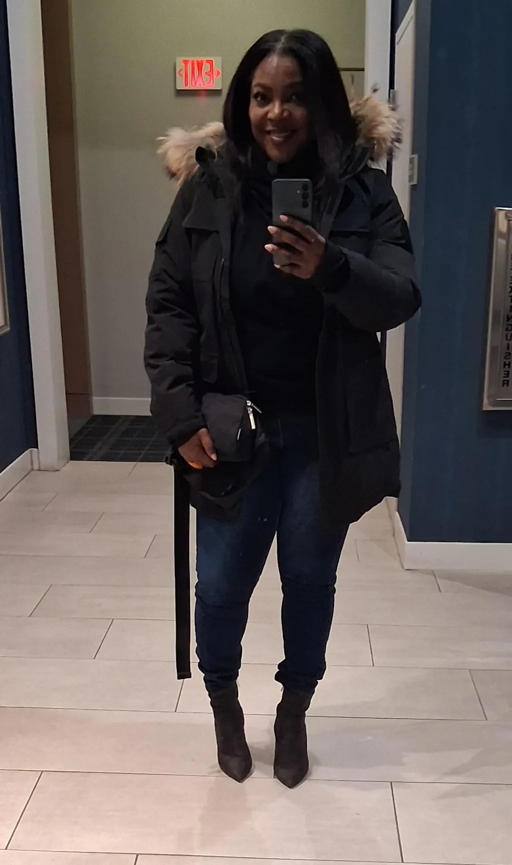 Womens Goose Down Parka | Long Goose Down Coat | Hardland Goose Down ...