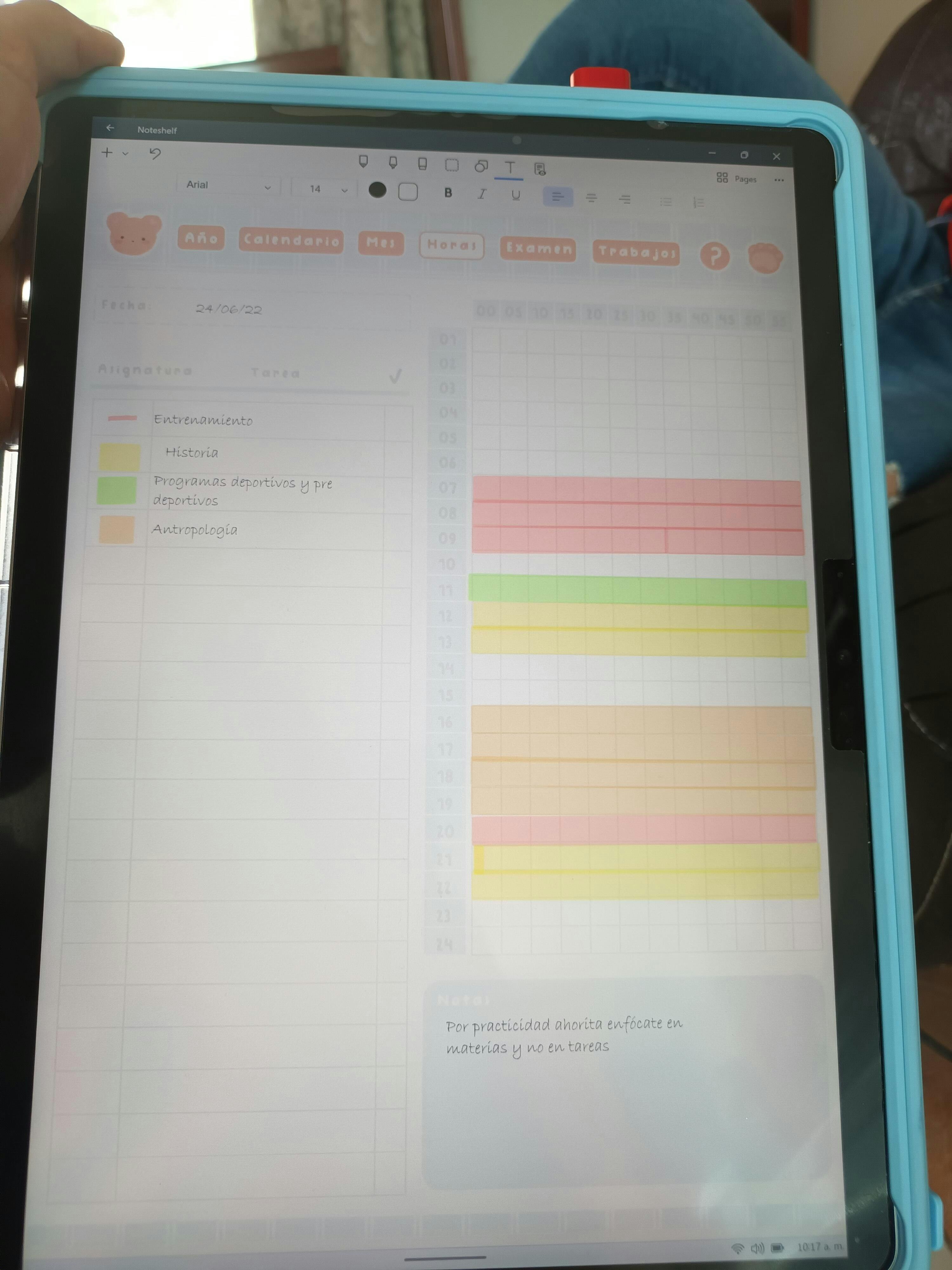 Study planner digital: Planificador de estudio | HardPeach