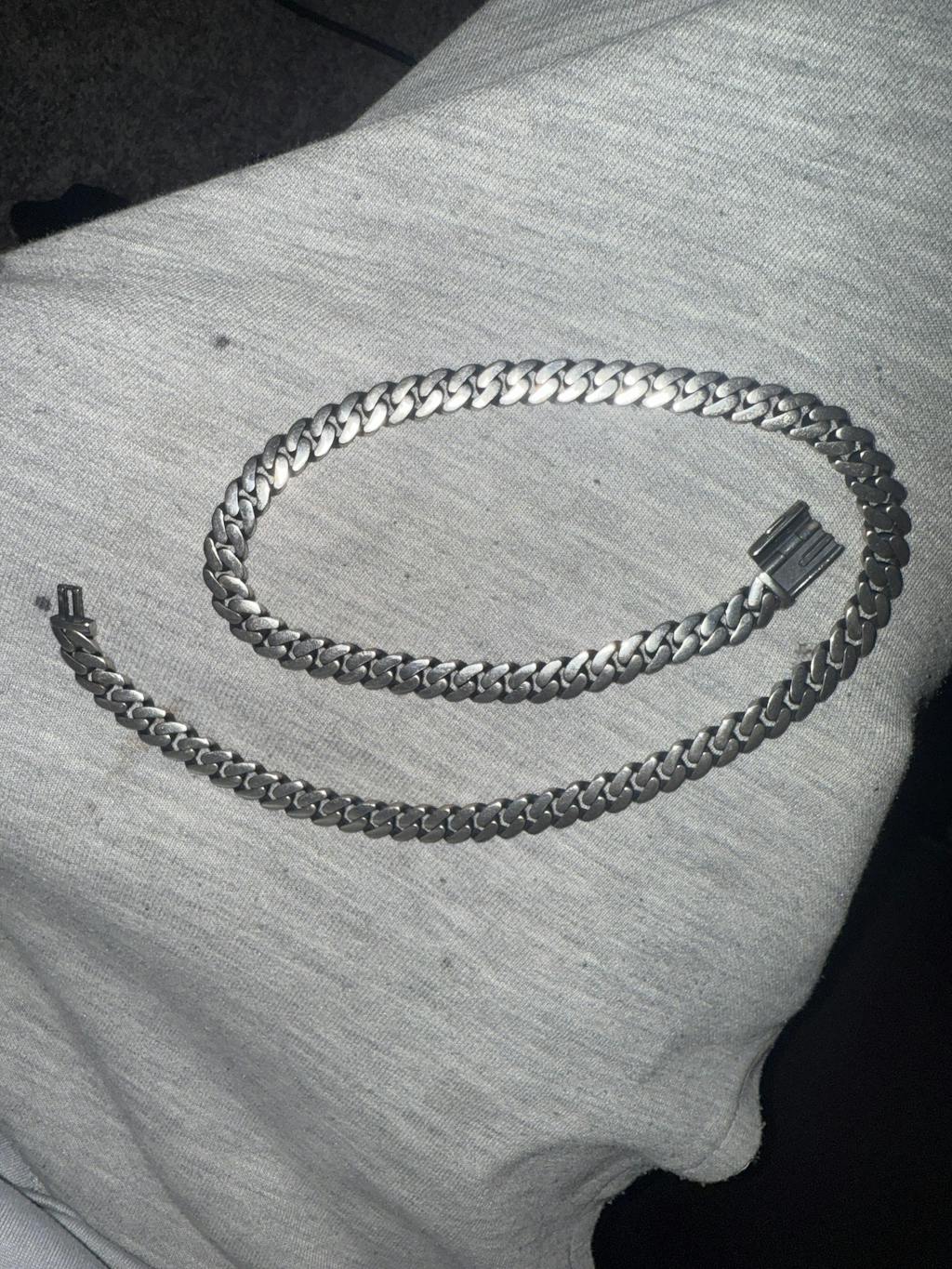 Miami Cuban Link Chain Necklace Real 925 Sterling Silver Sleek Box ...