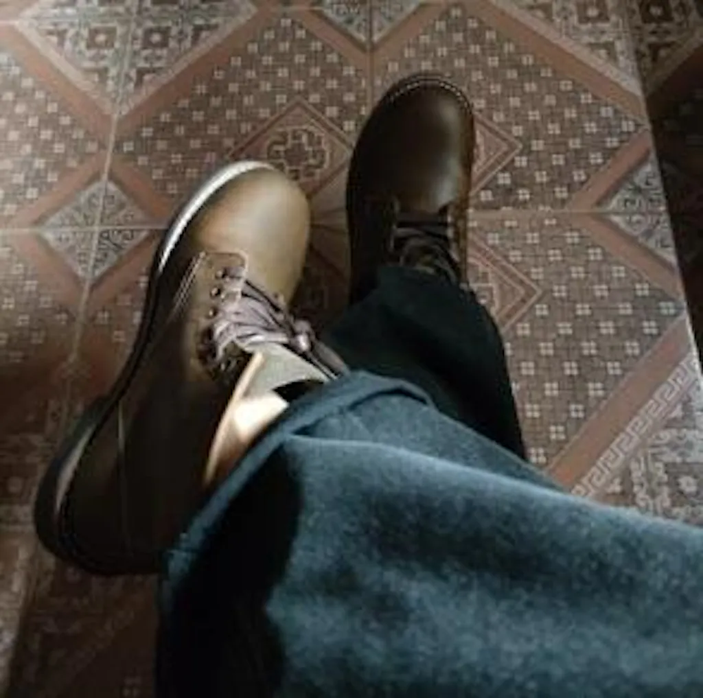 American Retro Beckman 9011 Leather Outdoor Martin Men's Boot