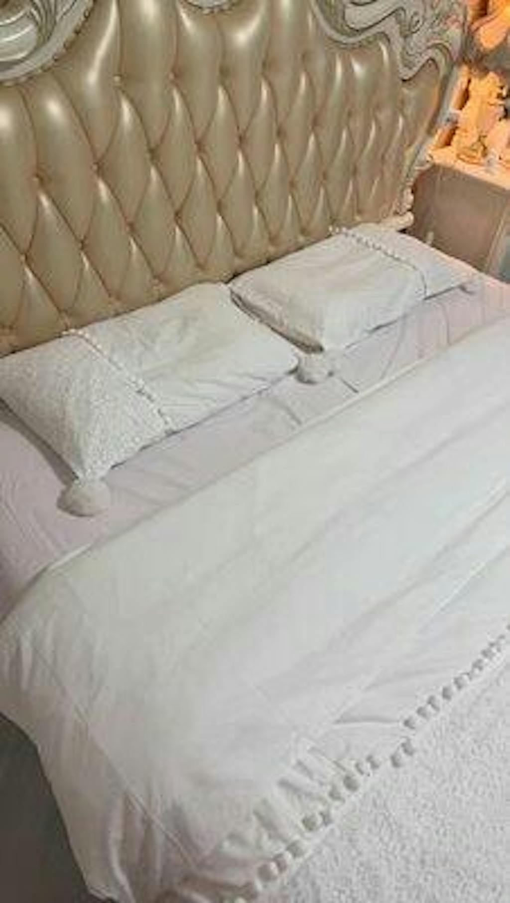 French Princess Pure Cotton Quilt Lace Four-Piece Bed Set | Harmony Gallery