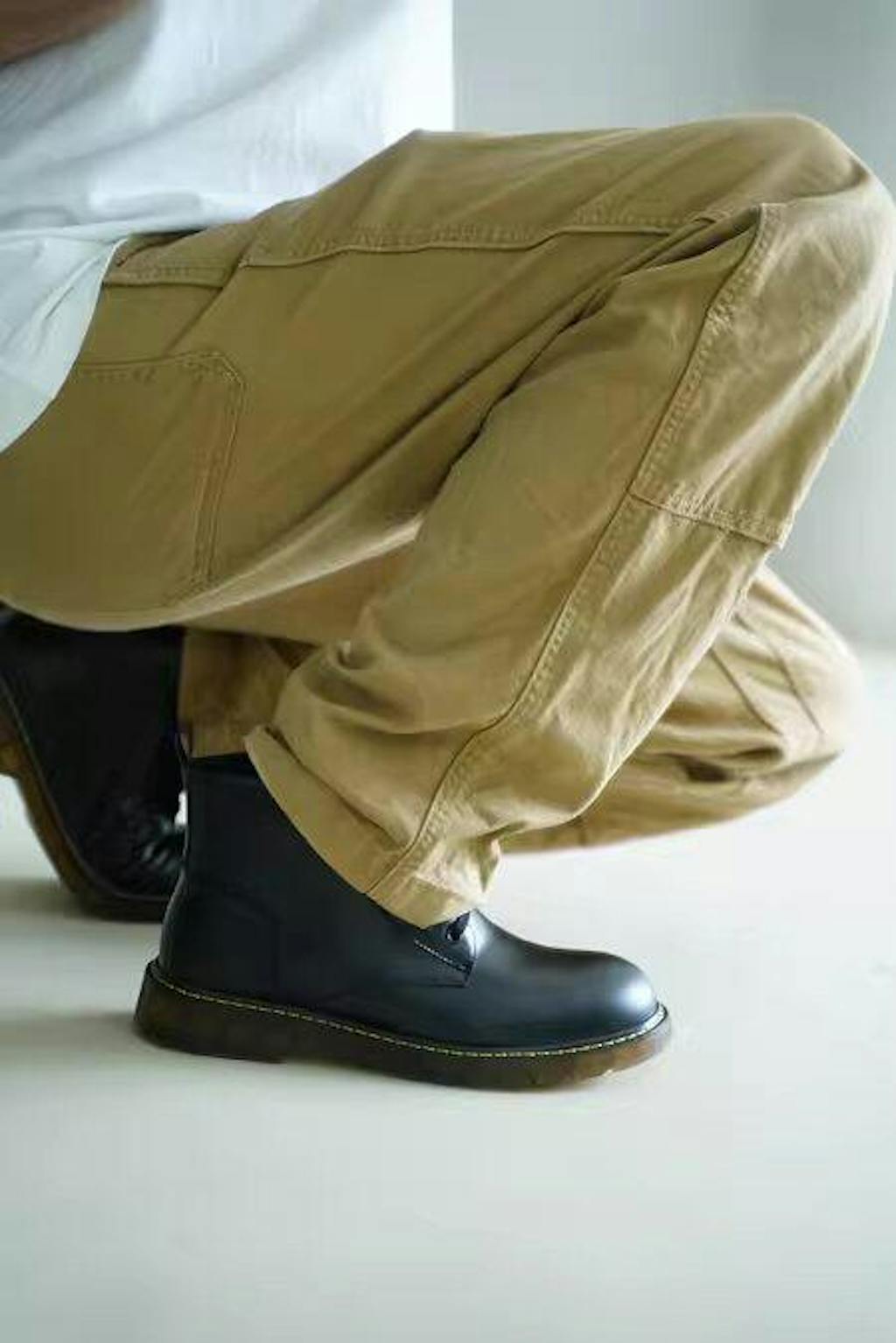 Mid-Cut Tooling All-Match British Style Unisex Martin Boot | Harmony ...