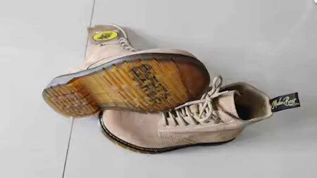 Retro British Casual Motorcycle Martin Leather Men's Boot