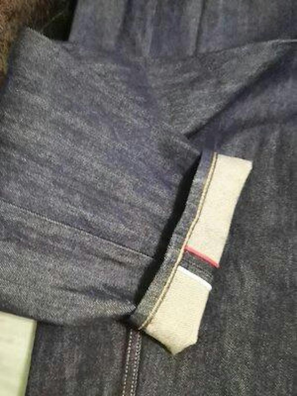 Tooling Retro Casual Pure Denim Straight Heavy Men's Jeans | Harmony ...