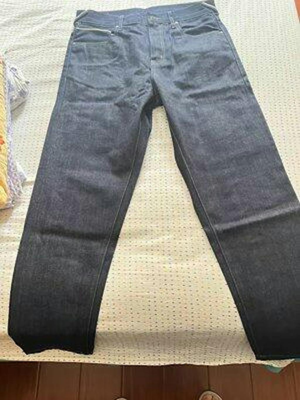 Tooling Retro Denim Straight Long Men's Jeans | Harmony Gallery