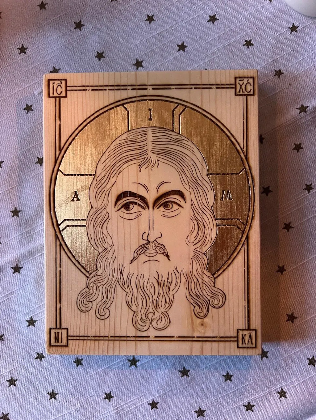 Christ Conquers | Engraved Orthodox Icon – Harmony | Orthodox Icons