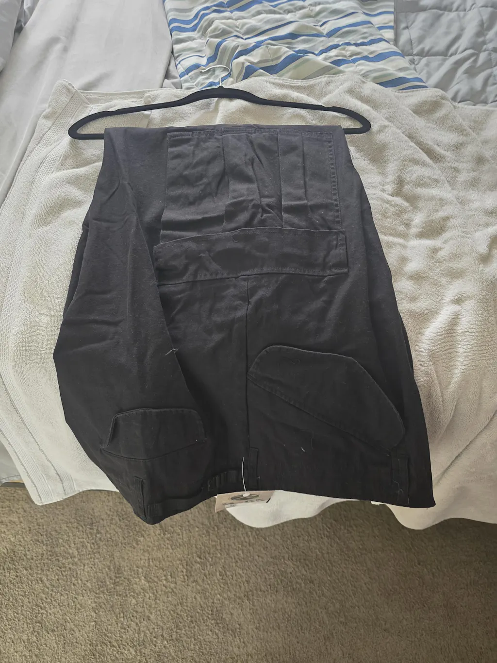 M-65 Black Vintage Military Cargo Fatigue Pants