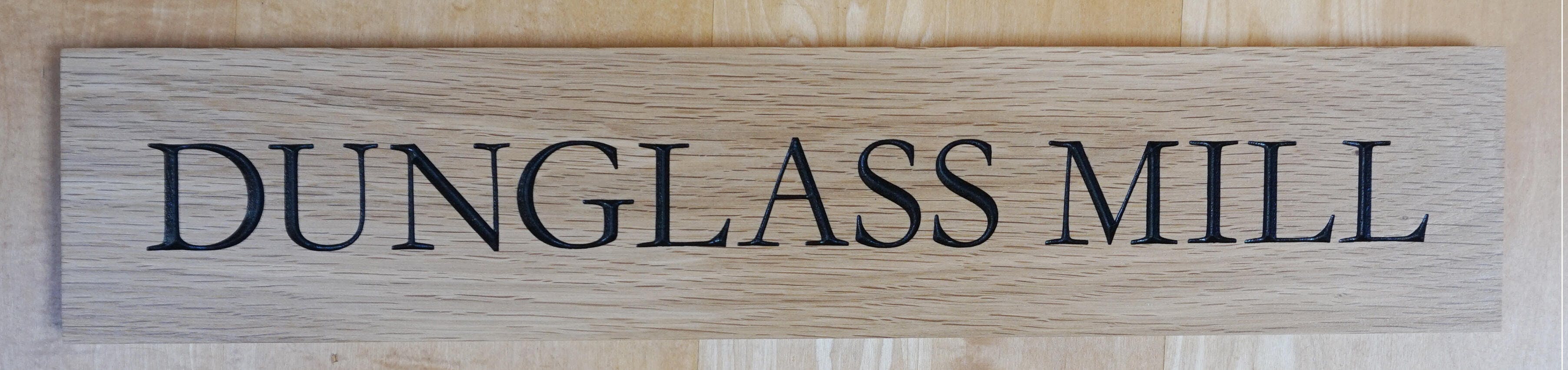 Wooden House Signs - Hartwood Timber