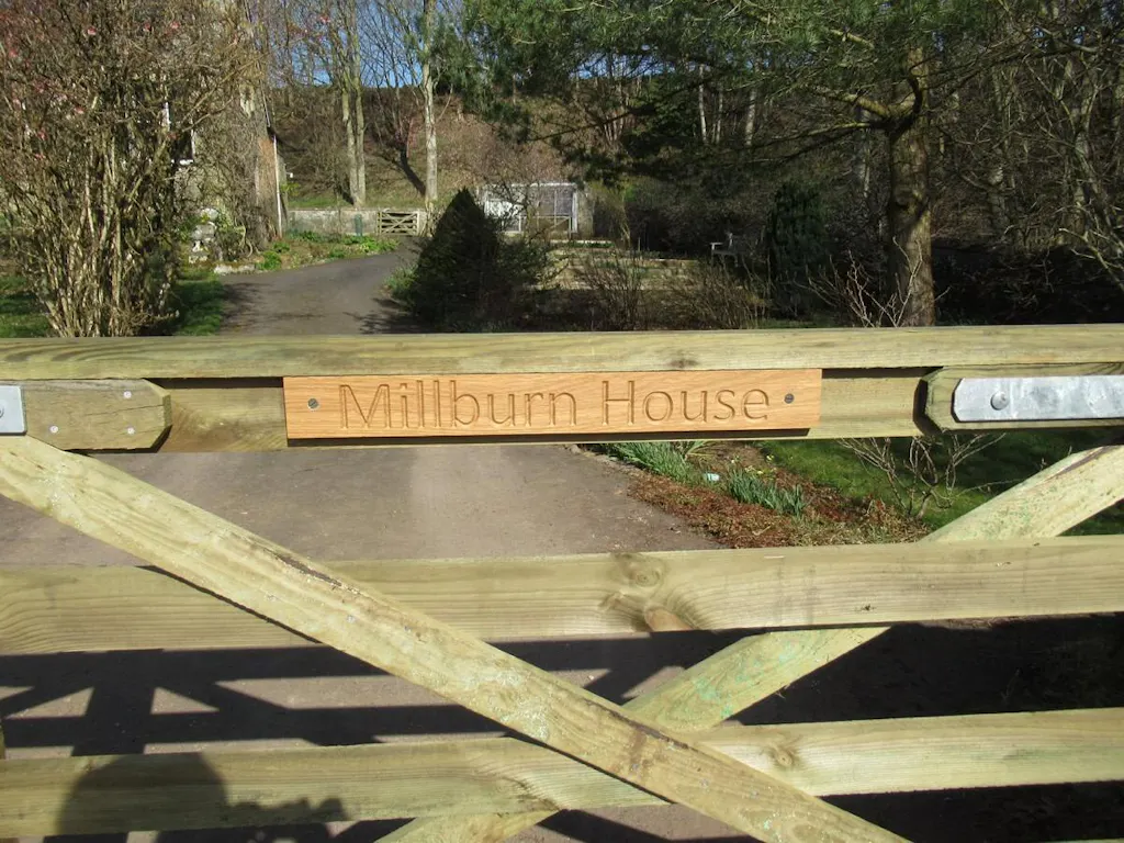 Wooden House Signs - Hartwood Timber