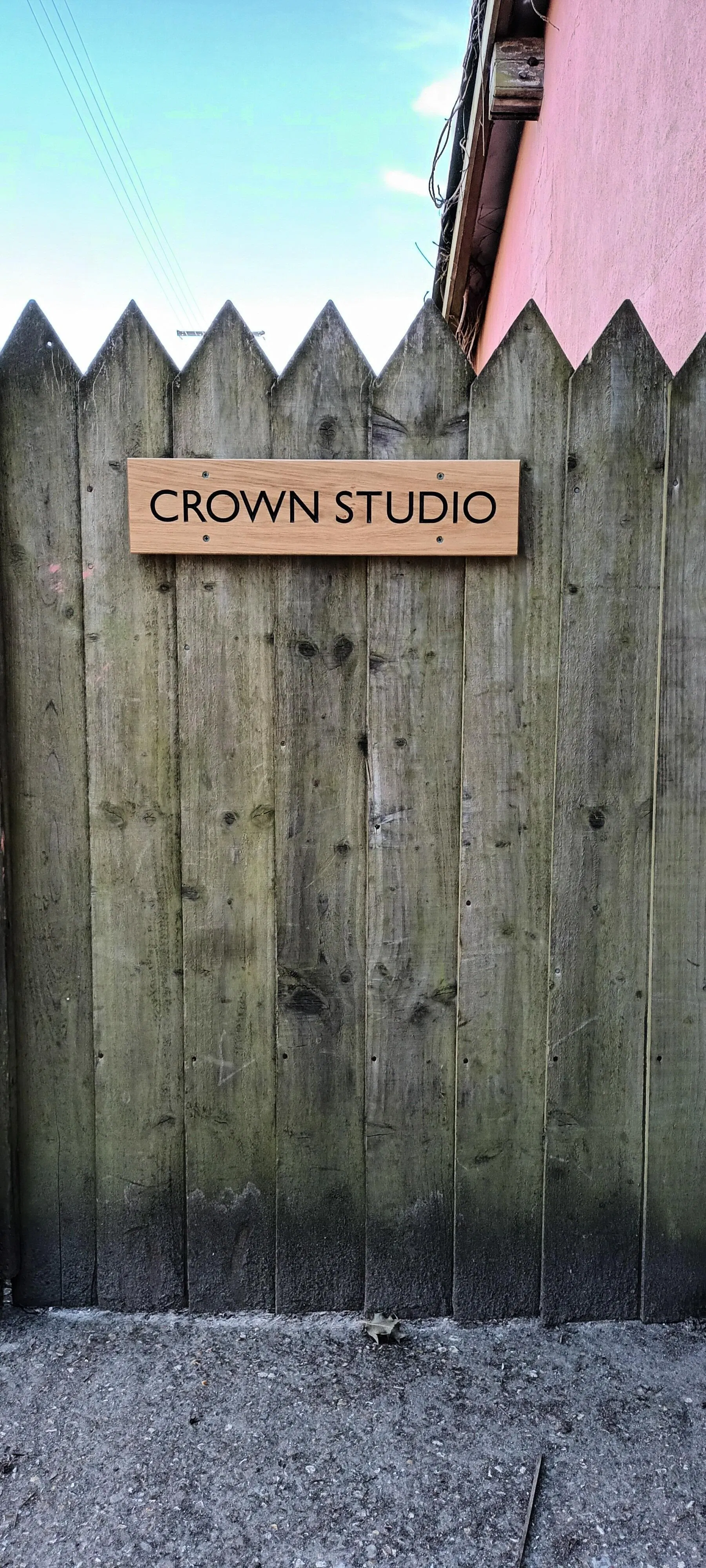 Wooden House Signs - Hartwood Timber