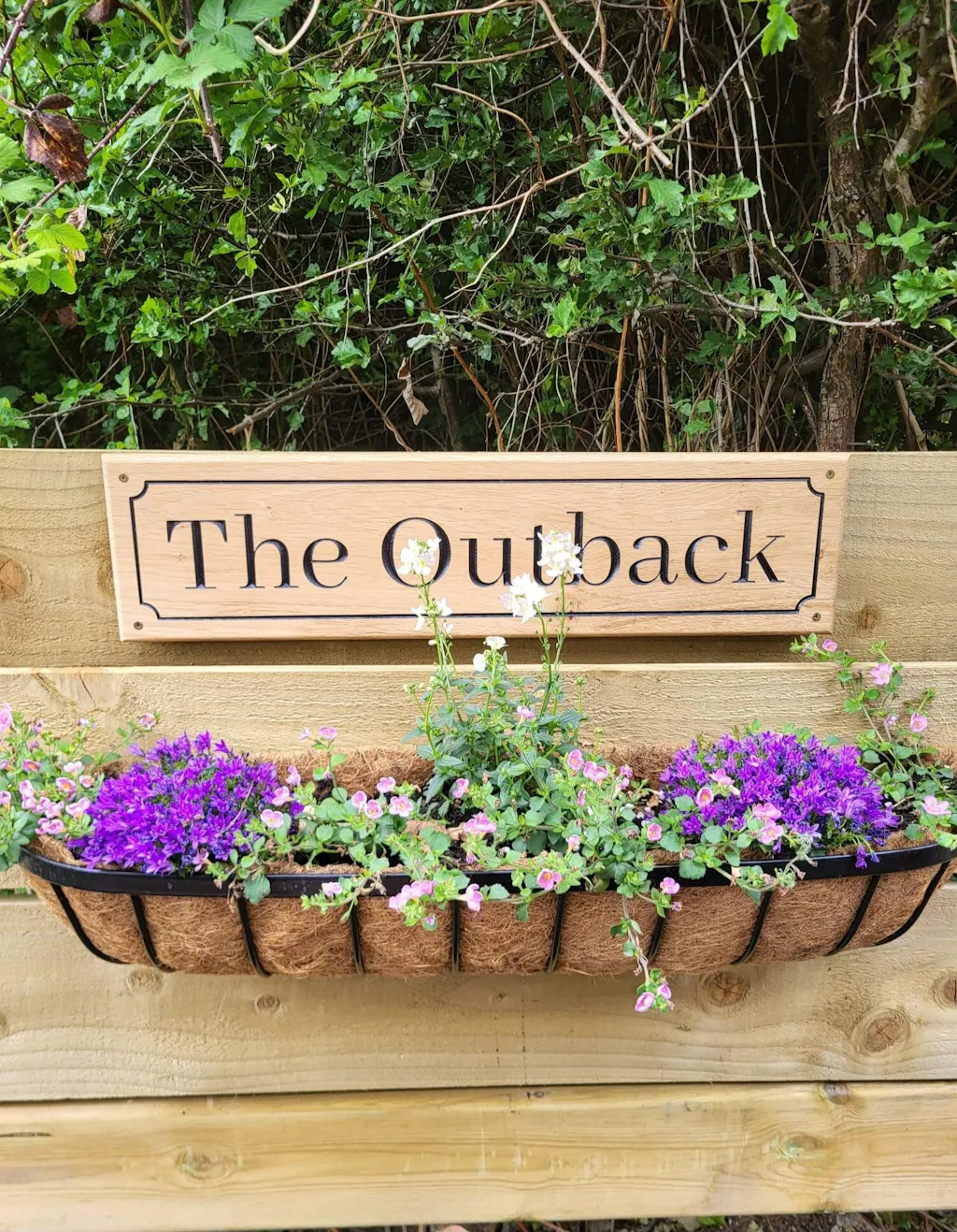 Wooden House Signs - Hartwood Timber