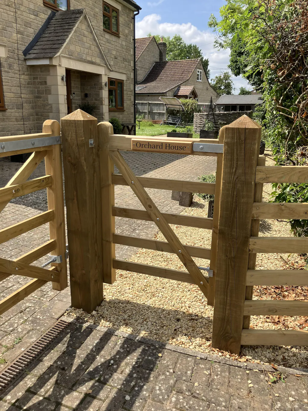 Wooden House Signs - Hartwood Timber